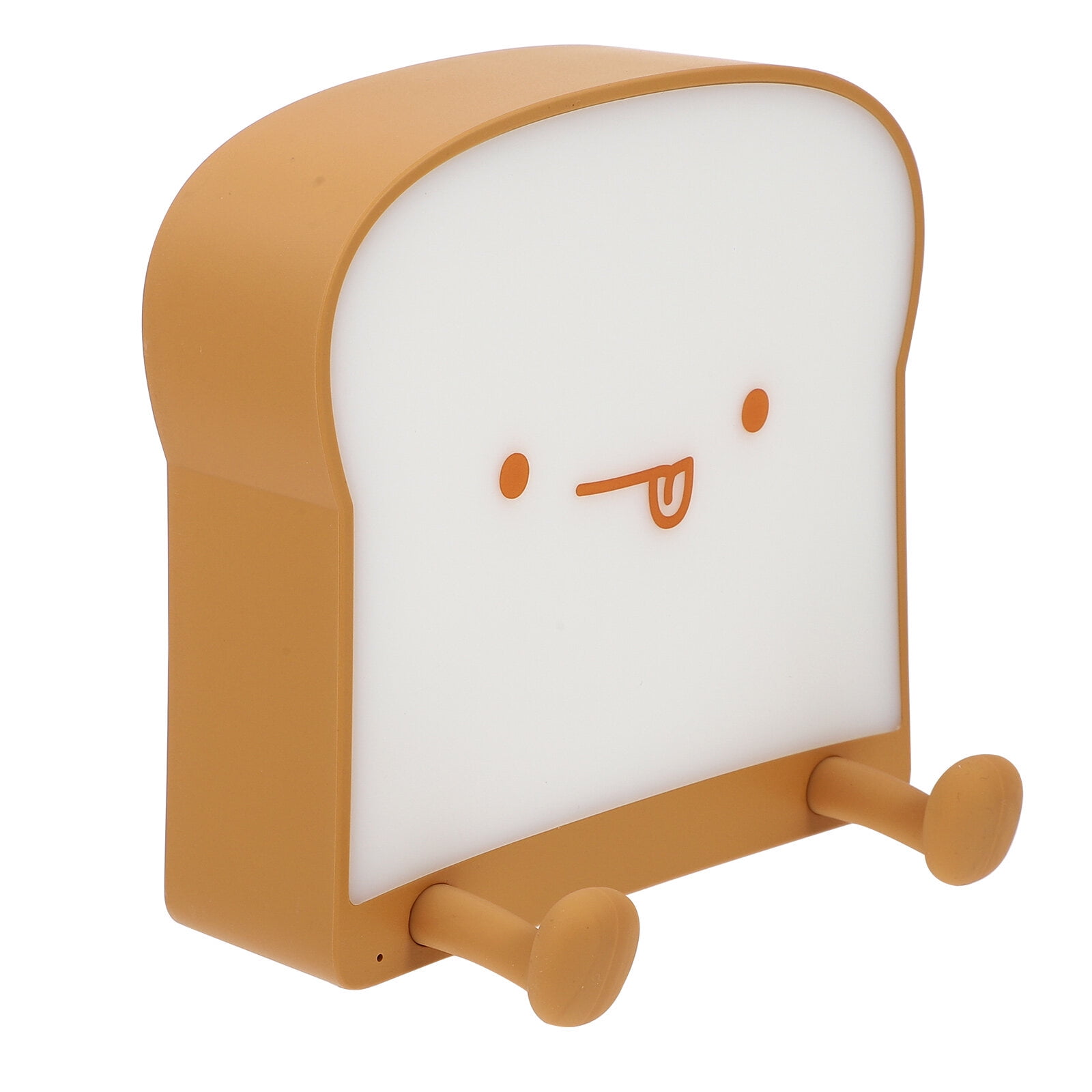 Stri Patting Light Toast Shape Stepless Dimming Adorable Desktop Night ...