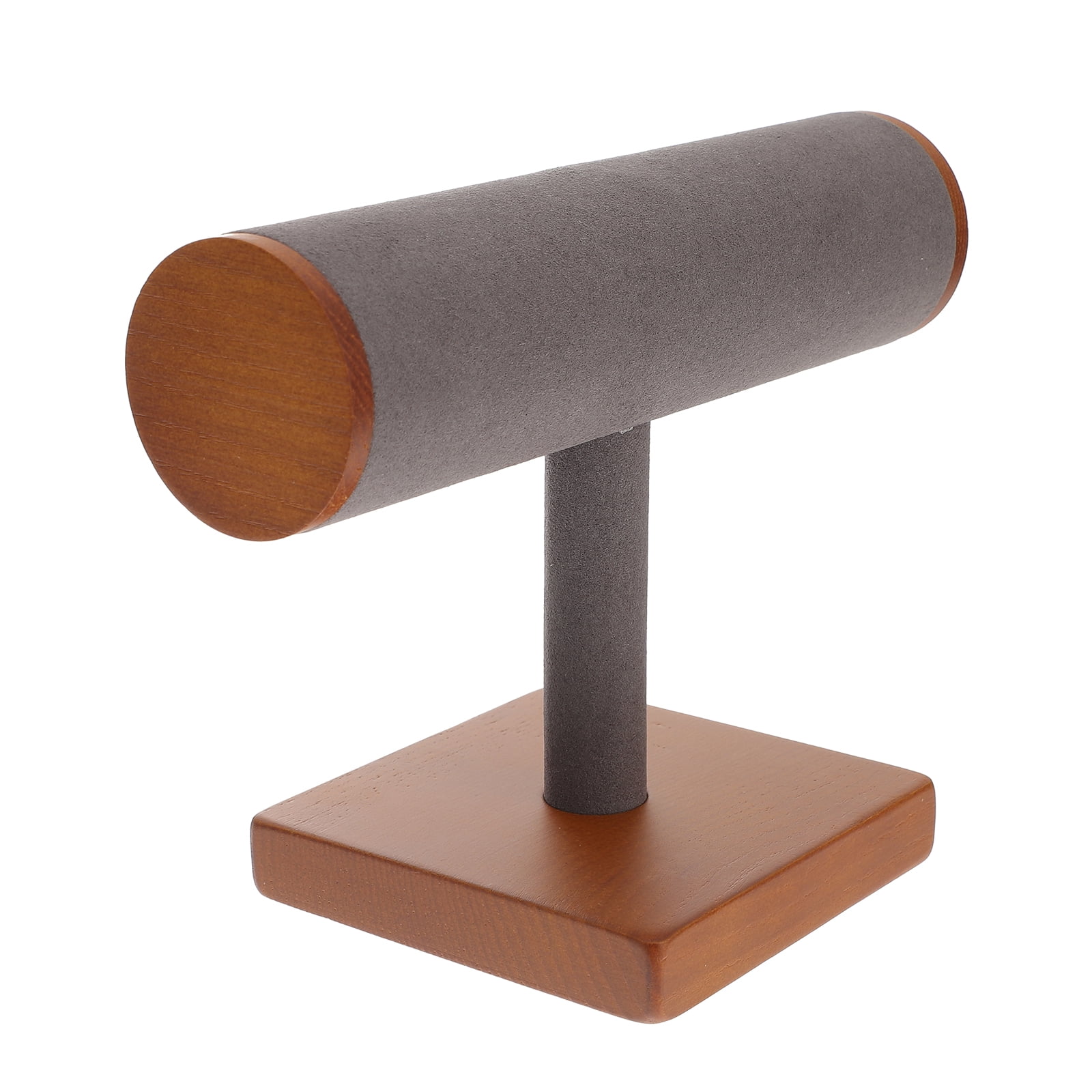 Stri Portable Wooden Bracelet Chain T-Bar Rack Jewelry Display Stand ...