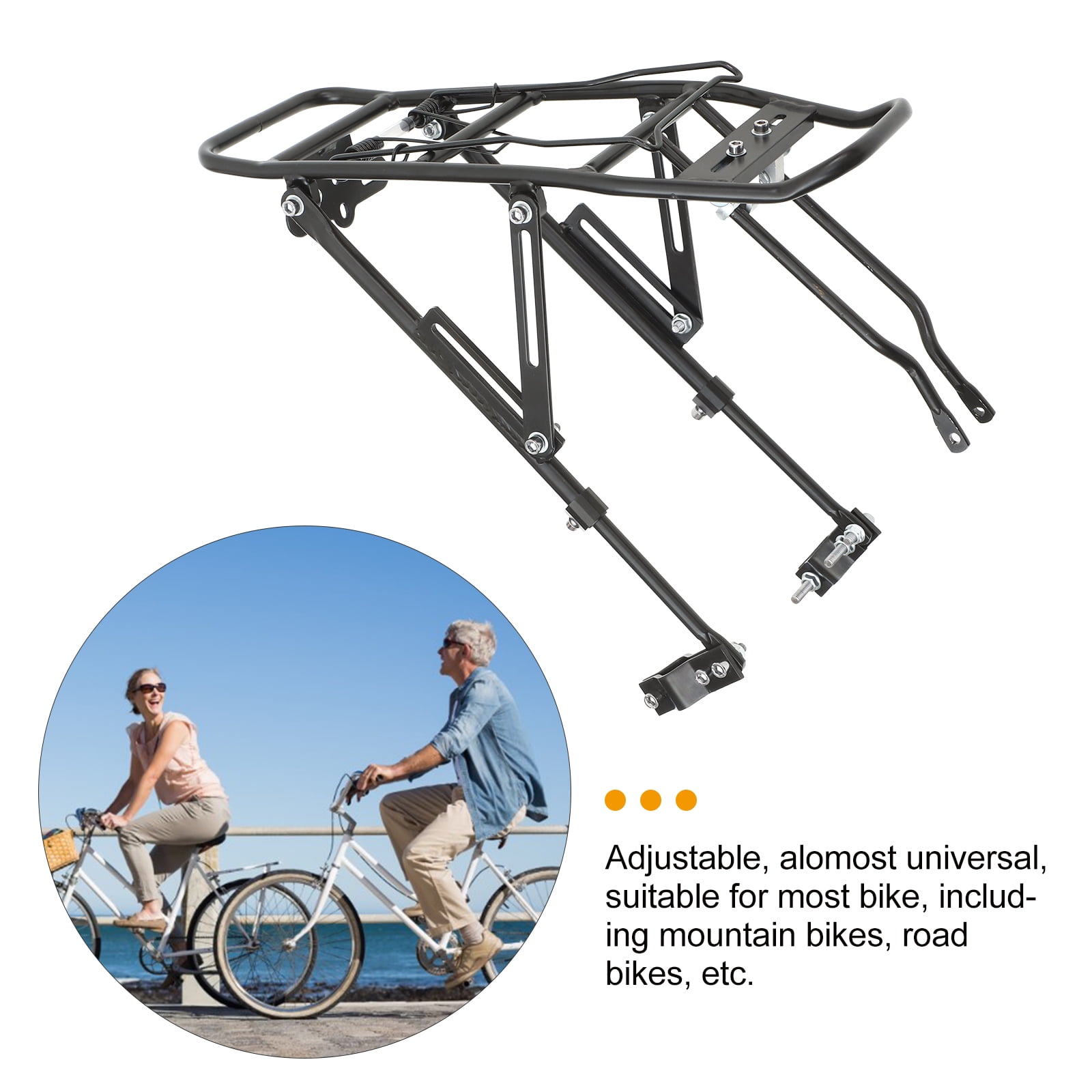 Stri Rear Rack Almost Universal Adjustable Bike Cycling Cargo Luggage ...