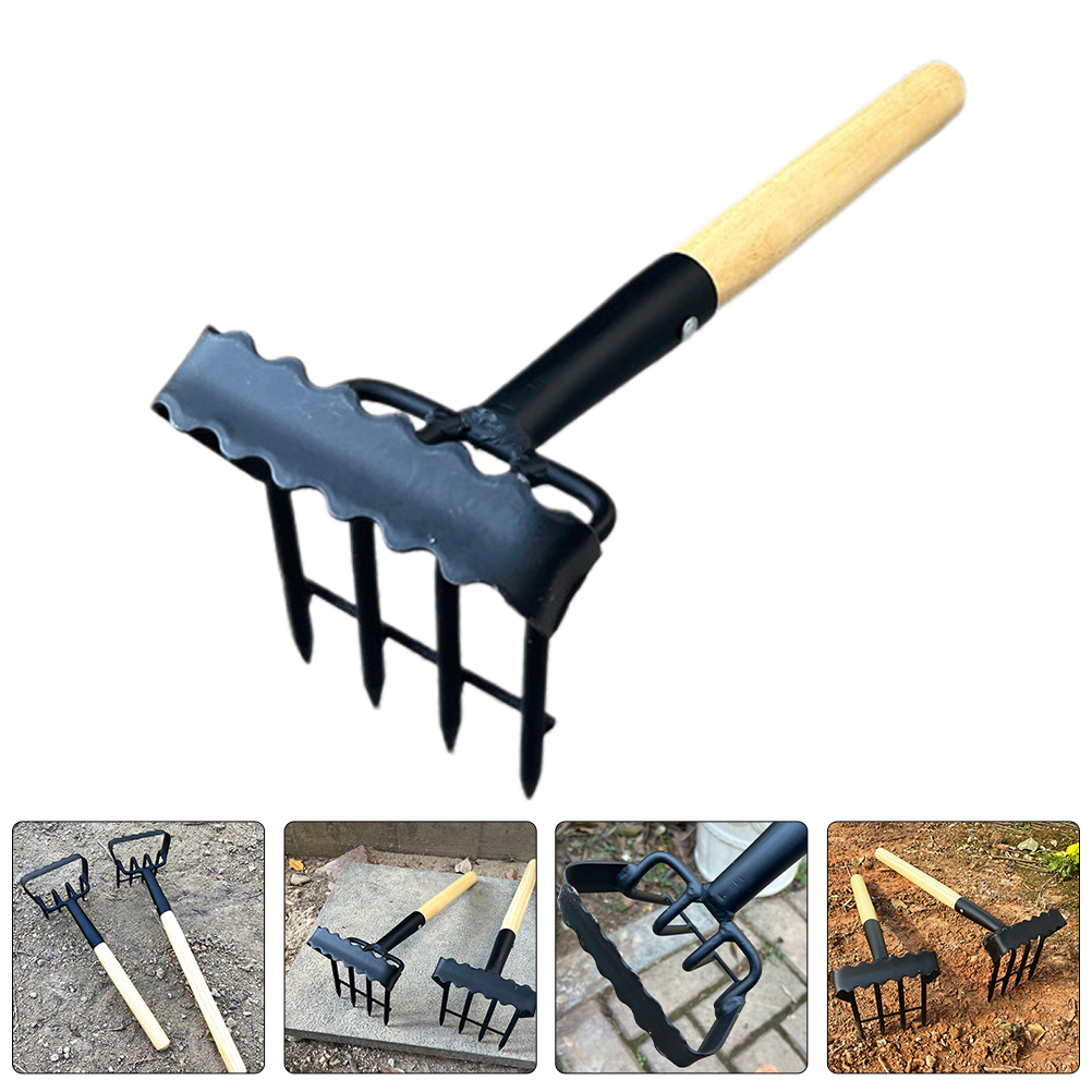 Stri Small Garden Rake Hand Leaf Rake Garden Hand Rake Handy Rake Soil ...