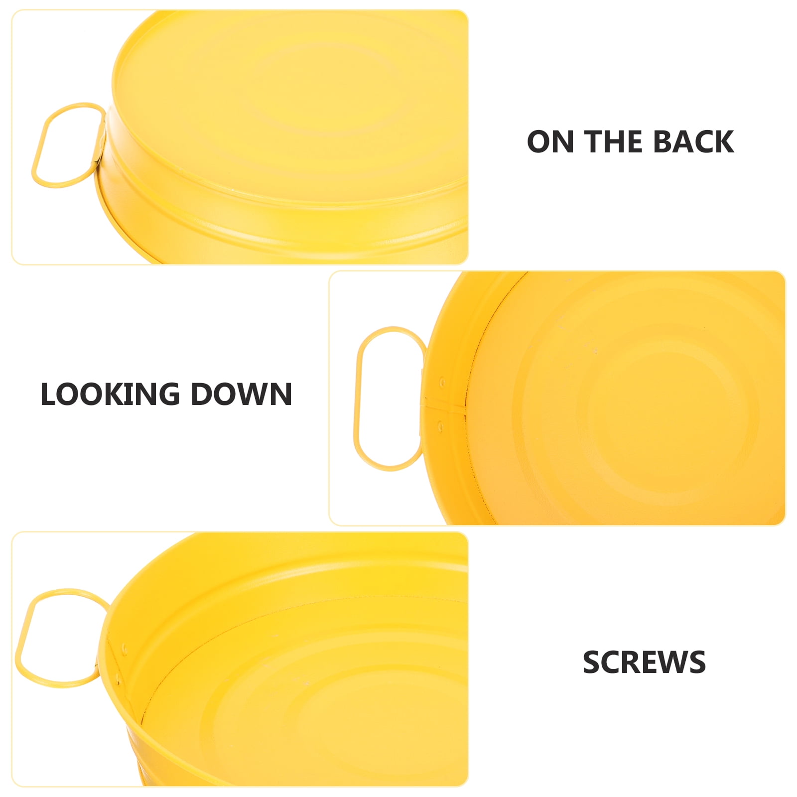 Stri Snack Bucket Fried Chicken Bucket Stainless Steel French Fries ...