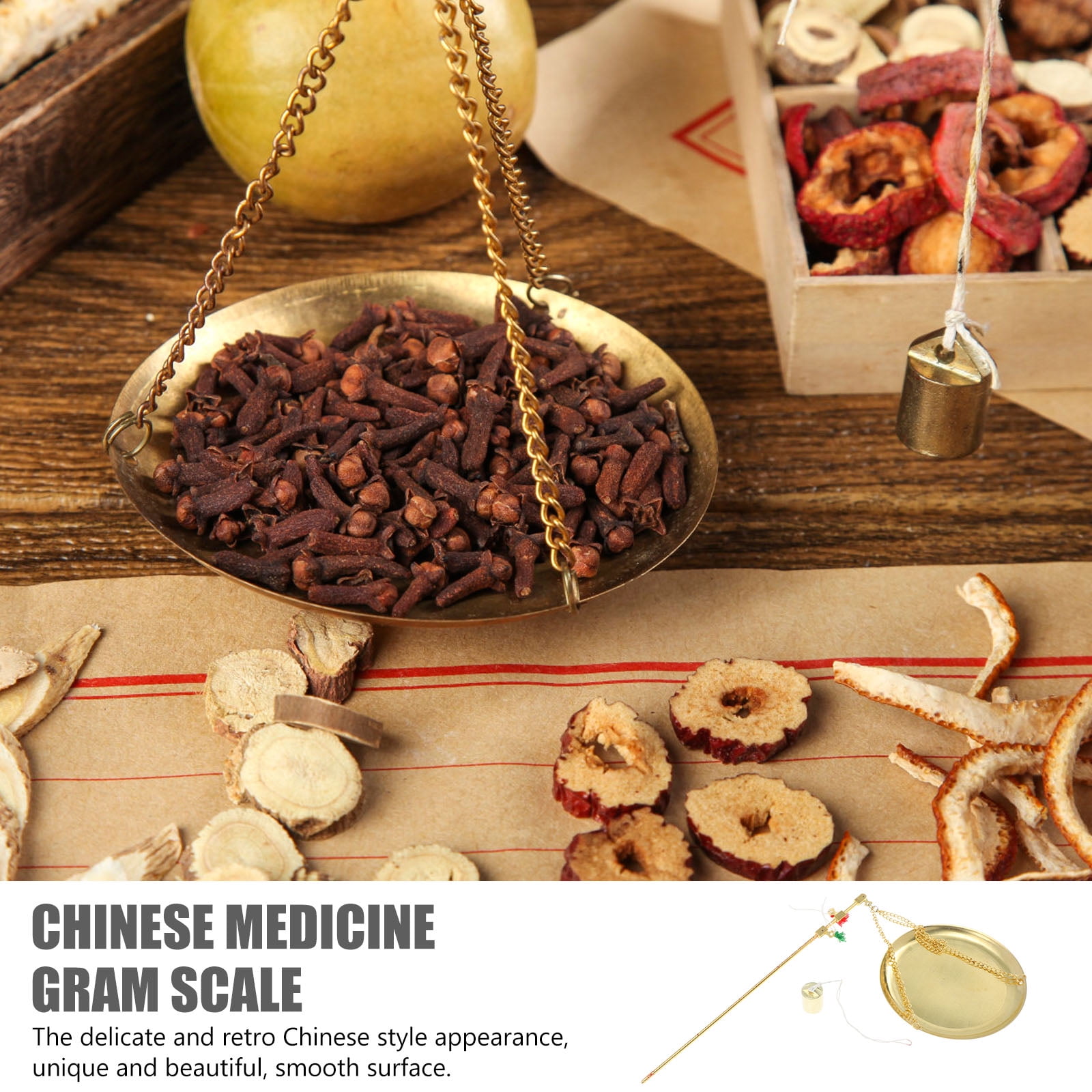 Stri Traditional Chinese Medicine Scale Small Copper Scale Accurate ...