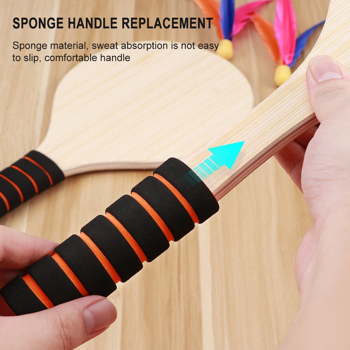 Stri VORCOOL Paddle Ball Game Beach Tennis Pingpong Cricket Badminton ...