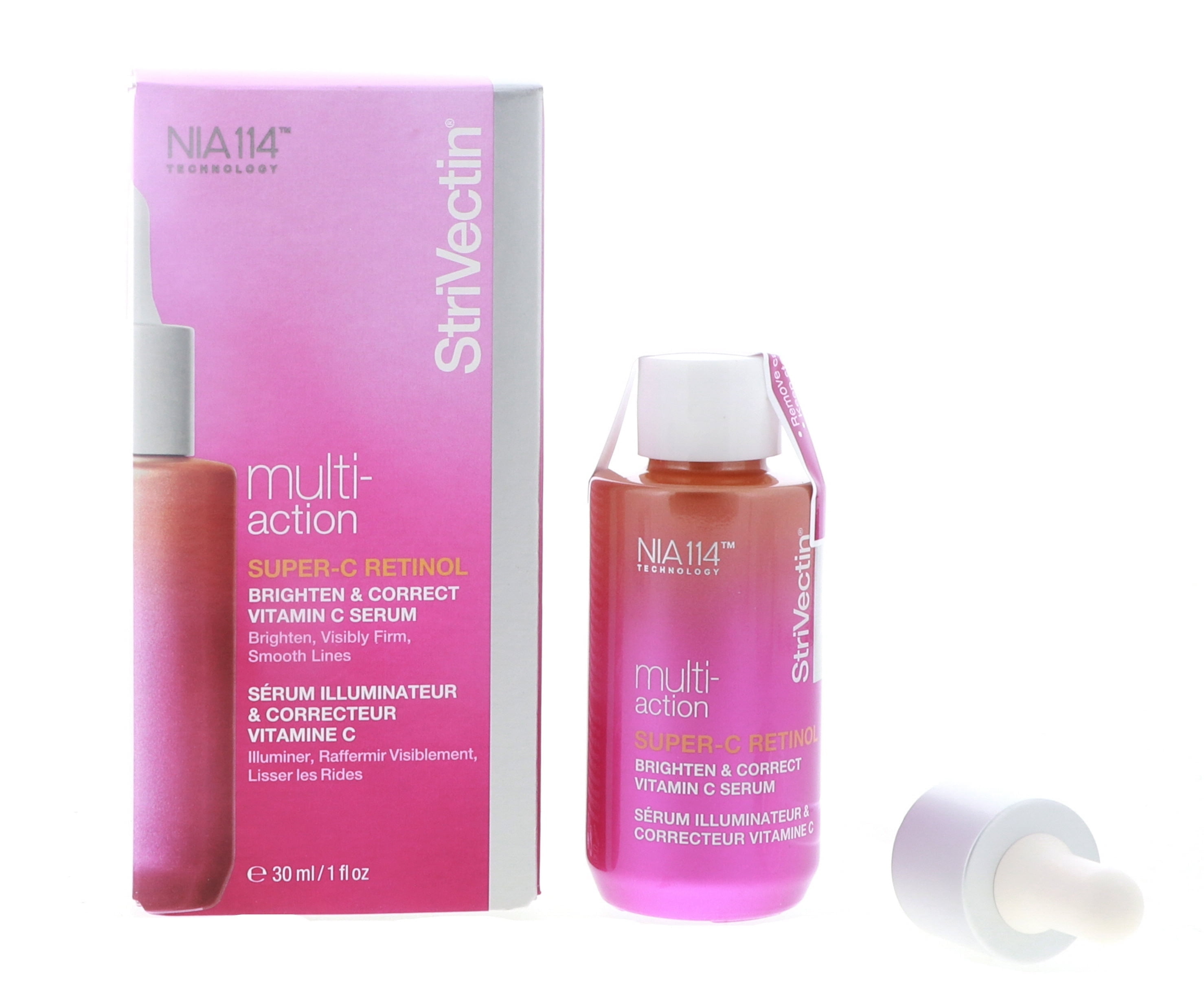 StriVectin - Multi-Action Super-C Retinol Brighten & Correct vitamin C Serum --30ml/1oz ...