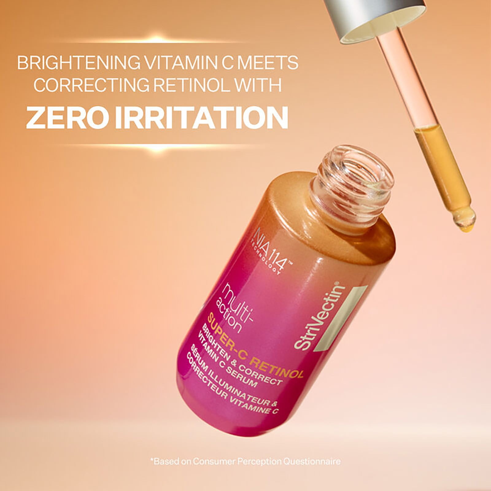 StriVectin Multi-Action Super-C Vitamin C Serum, Brightens & Firms, Lightweight Formula, 1 fl oz ...