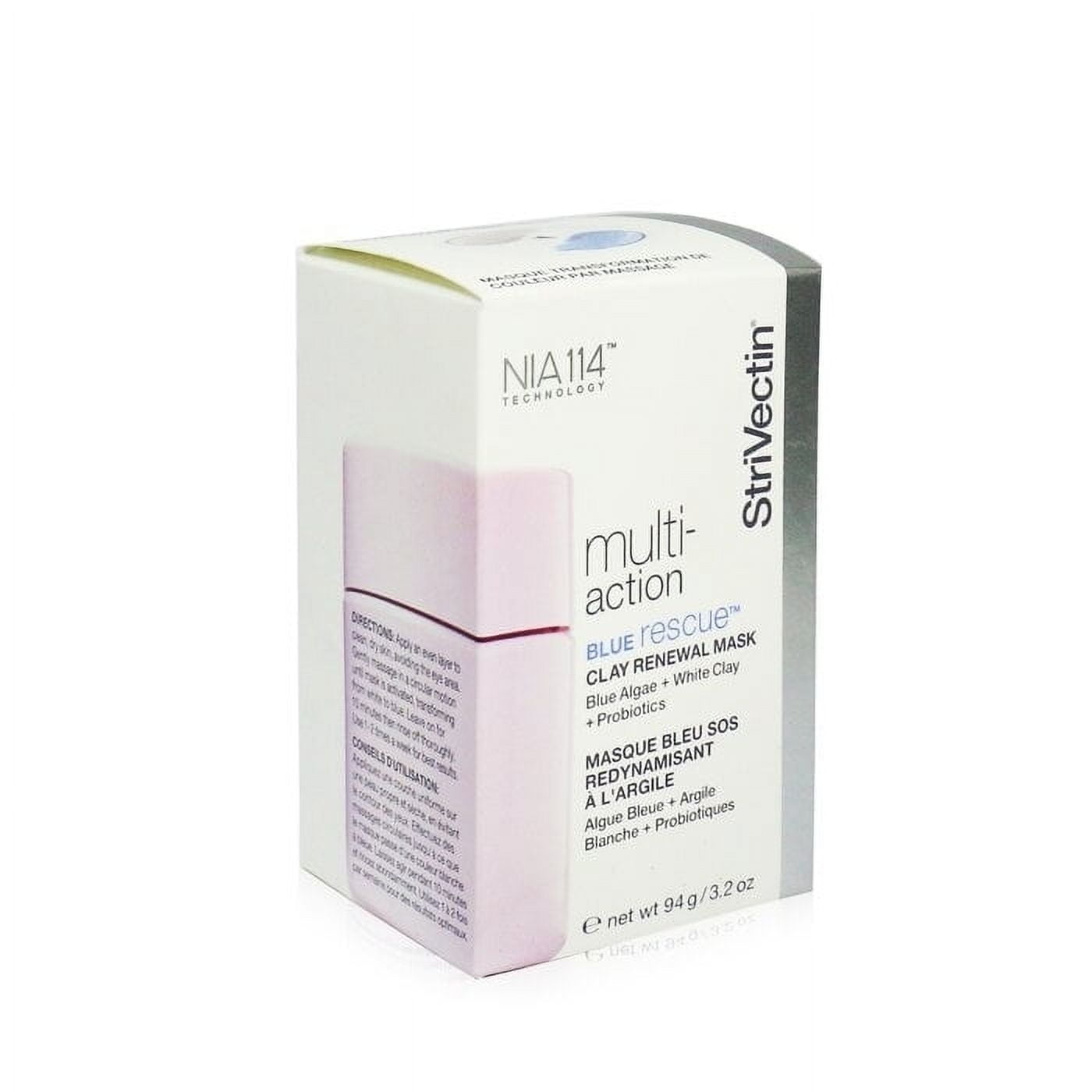 Strivectin Multi-Action Blue Rescue Clay Renewal Mask for Unisex, 3.2 ...