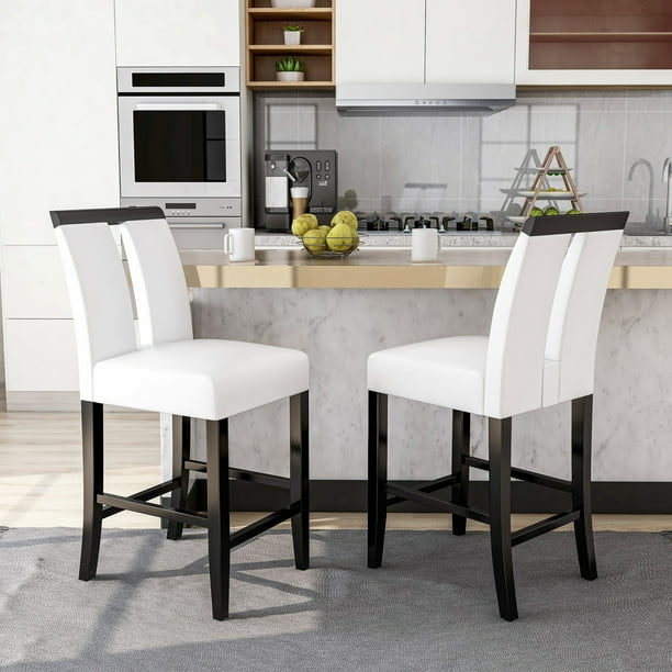 Strick & Bolton Lange Modern Upholstered Counter Height Chair (Set of 2 ...