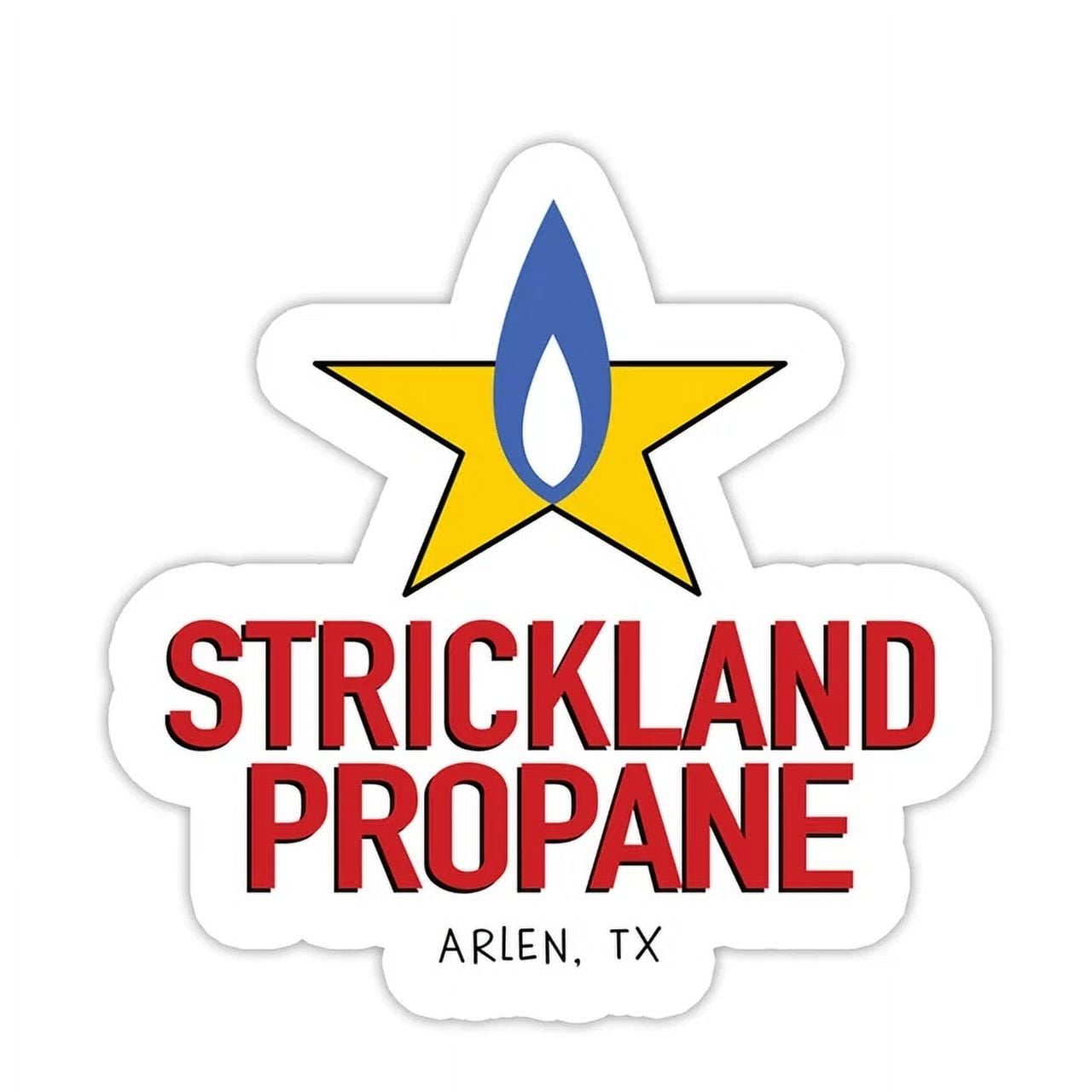 Strickland Propane Sticker Phone Decal Water Bottle Stickers Car Decals ...