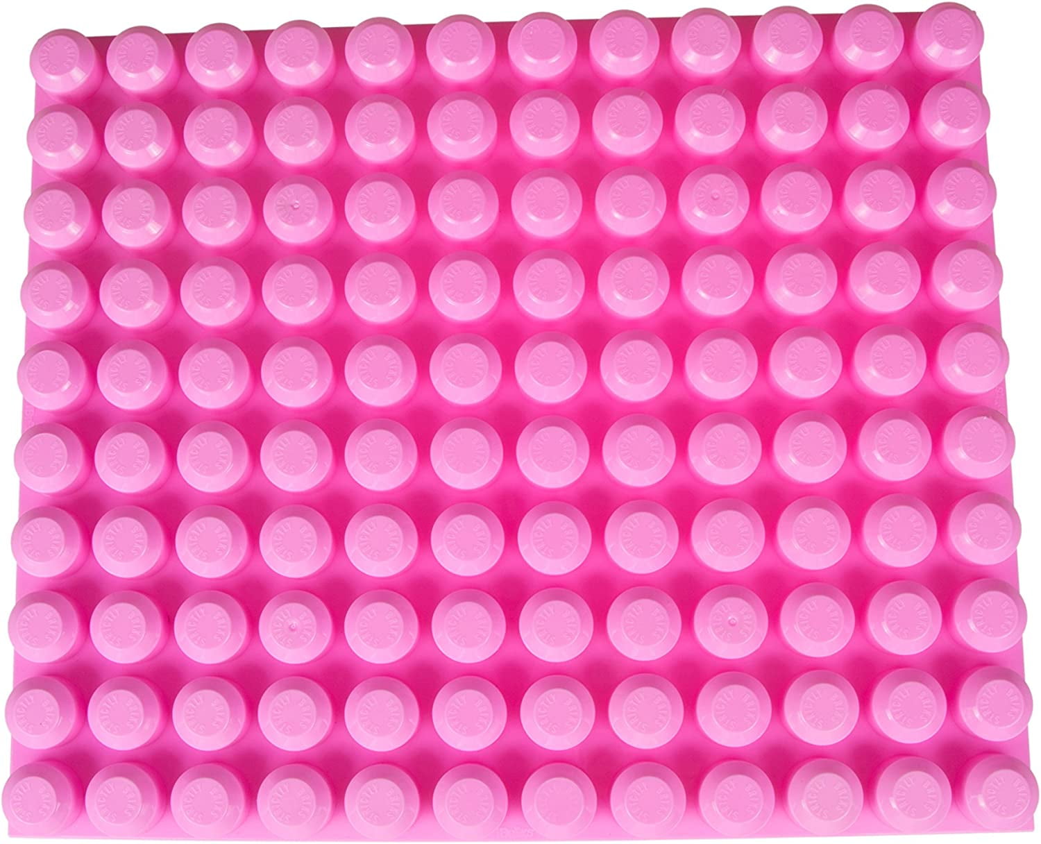 Strictly Briks Beginner Briks Pink Baseplate 12.5 x 15 Inch 100% ...
