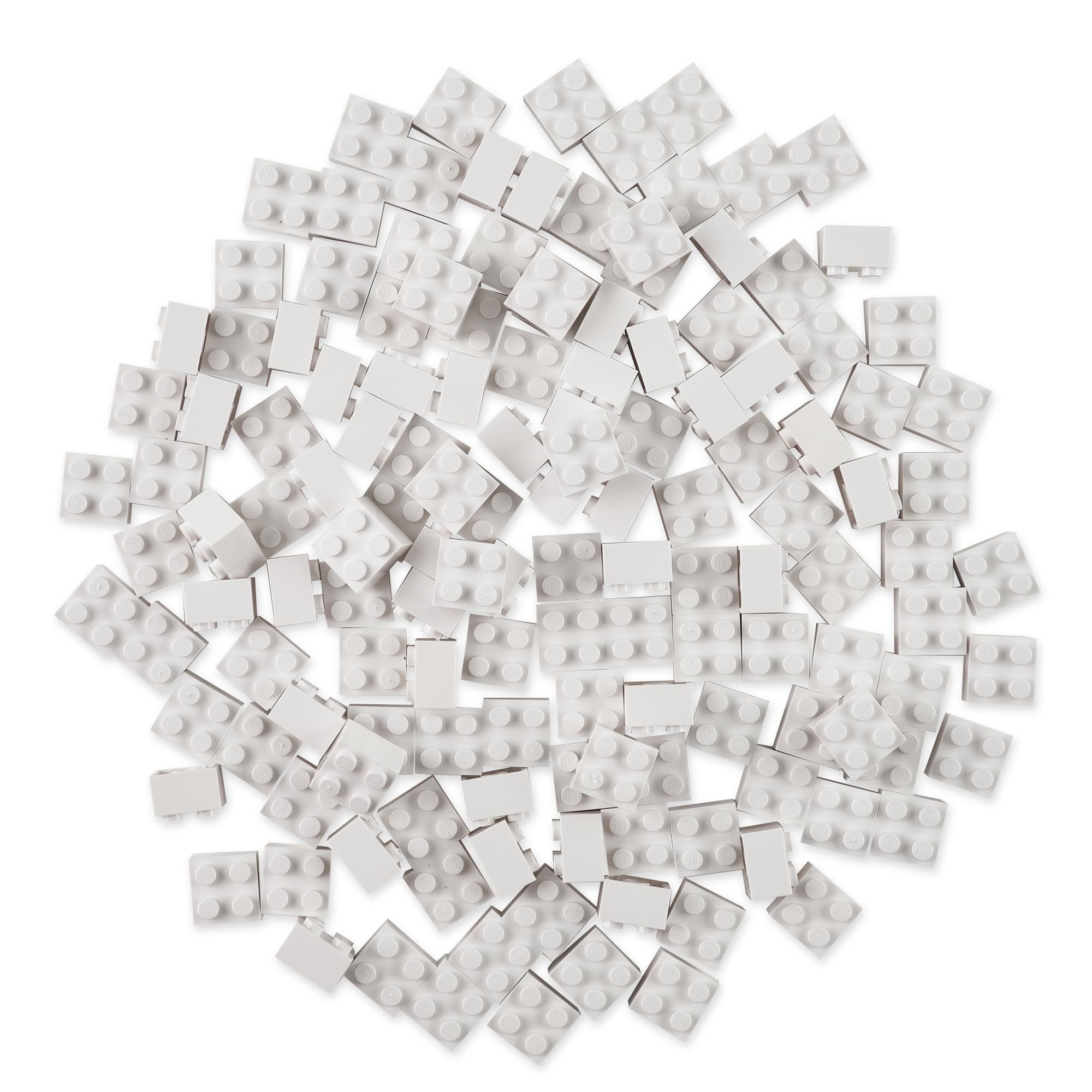 Strictly Briks Classic Bricks Starter Kit, White, 144 Pieces, 2x2 ...