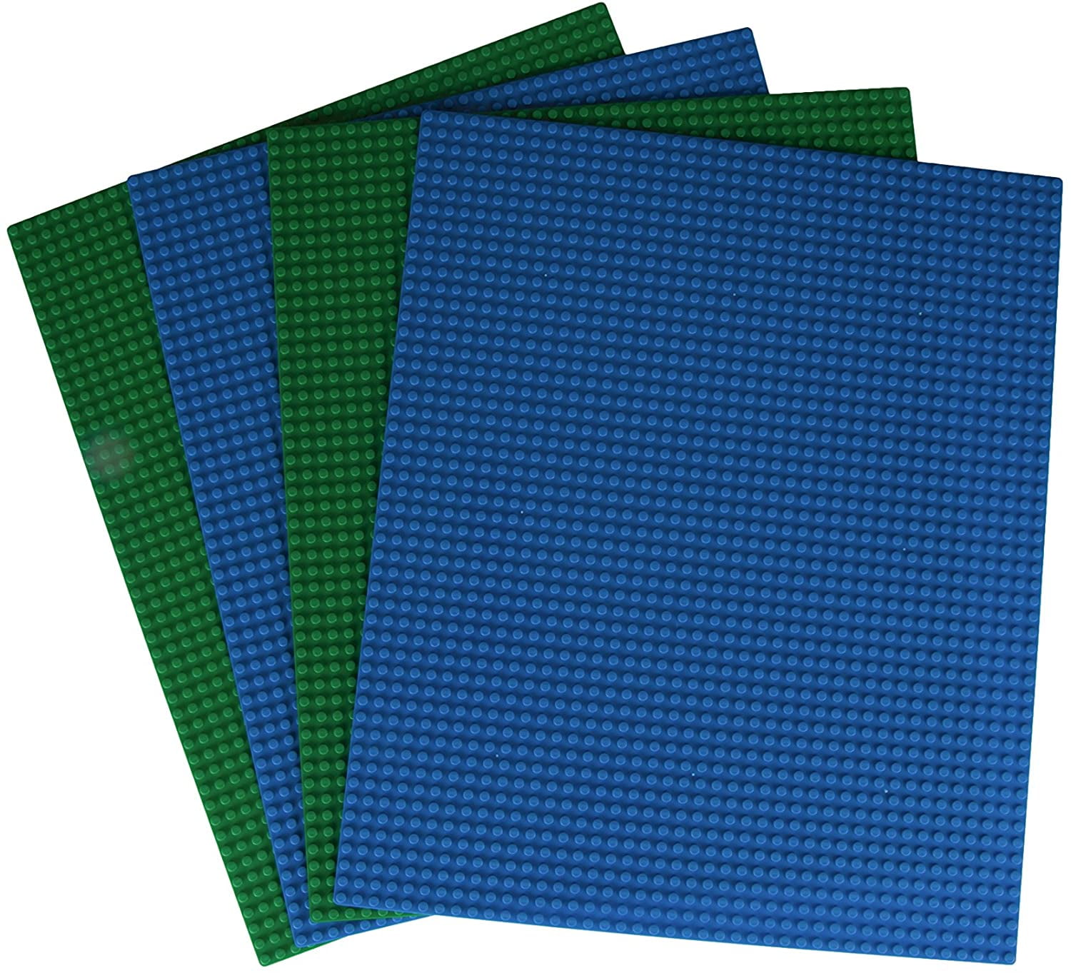 Strictly Briks Product Name: Classic Baseplates for Building Bricks 100 ...