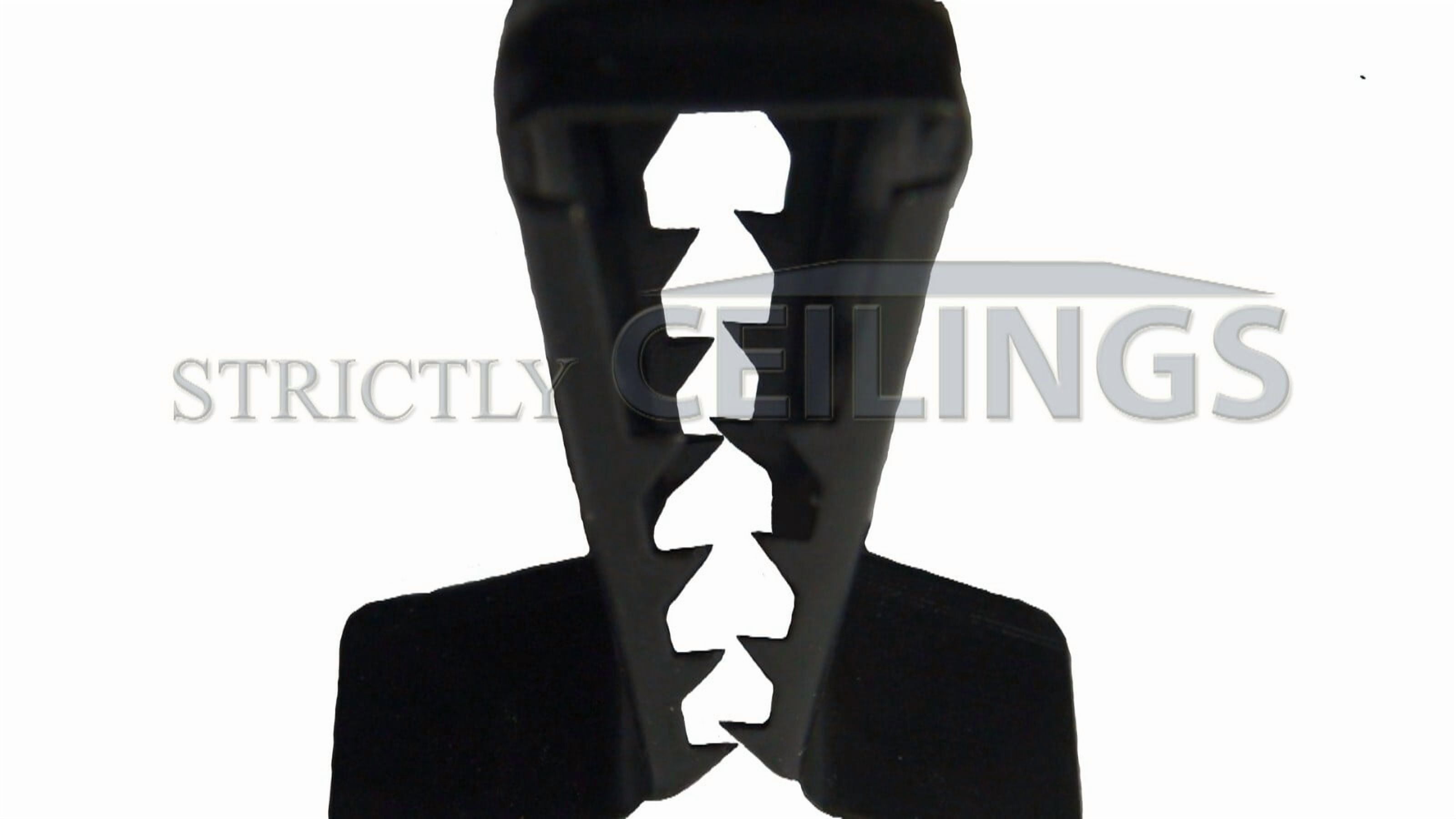 Strictly Ceilings Piranha Hold Down Clip, Ceiling tile grid clip METAL ...