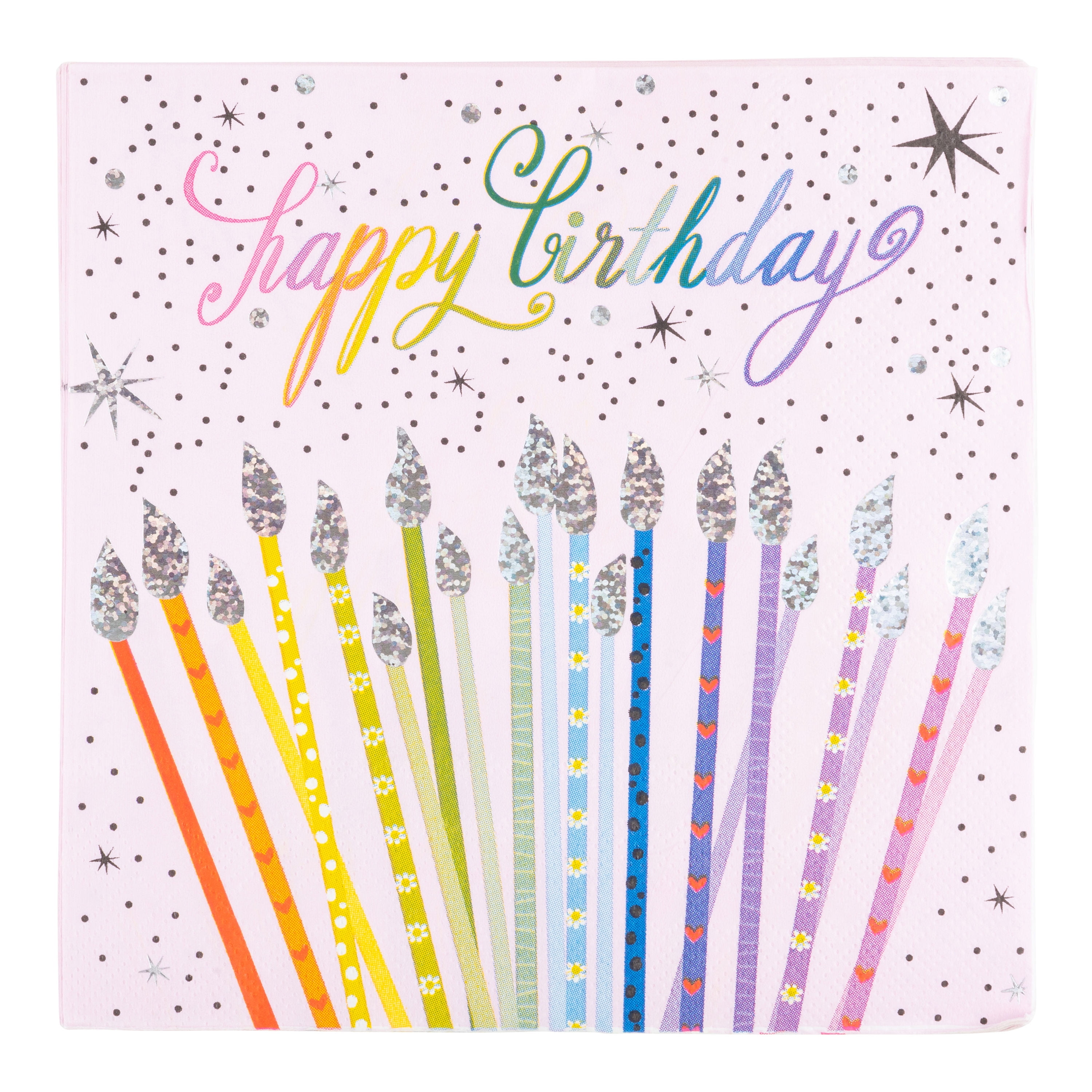 Strictly Fancy 20 Count square napkins - Walmart.com