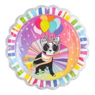 Hefty Zoo Pals 7.75 Inch Kids Paper Plates with Animal Designs, Soak ...