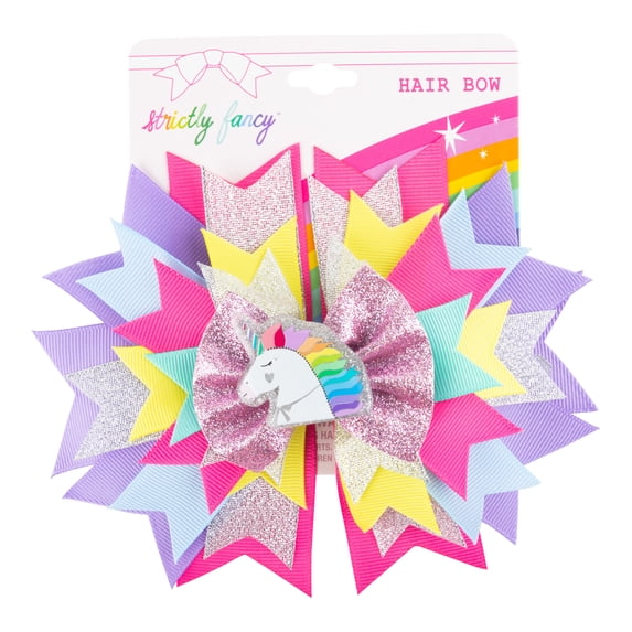 Strictly Fancy Pastel Colored Oversized Hair Bow with Clip Closure ...