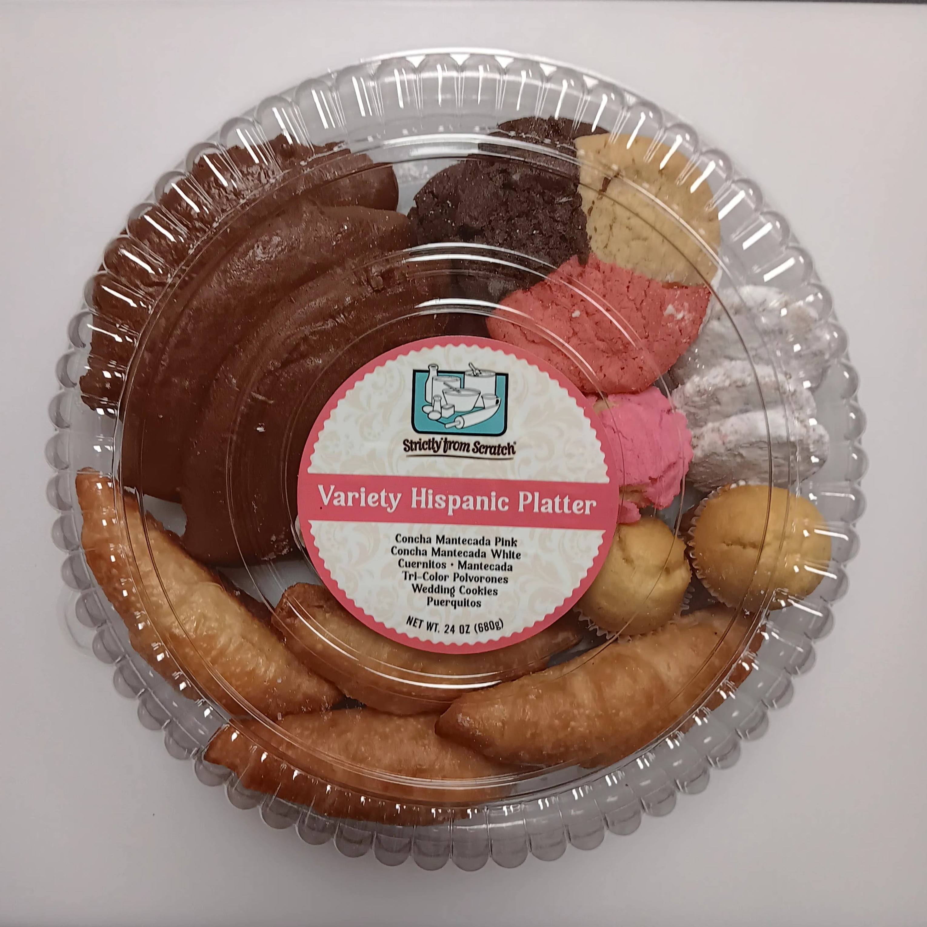 Strictly From Scratch Variety Hispanic Platter, 20 Count, 24 oz., Baked ...