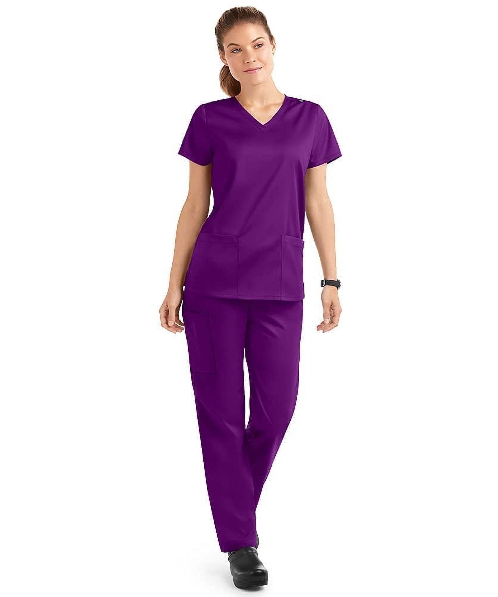 Strictly Scrubs Stretch Women’s Four Way Stretch Scrub Set – Includes V ...