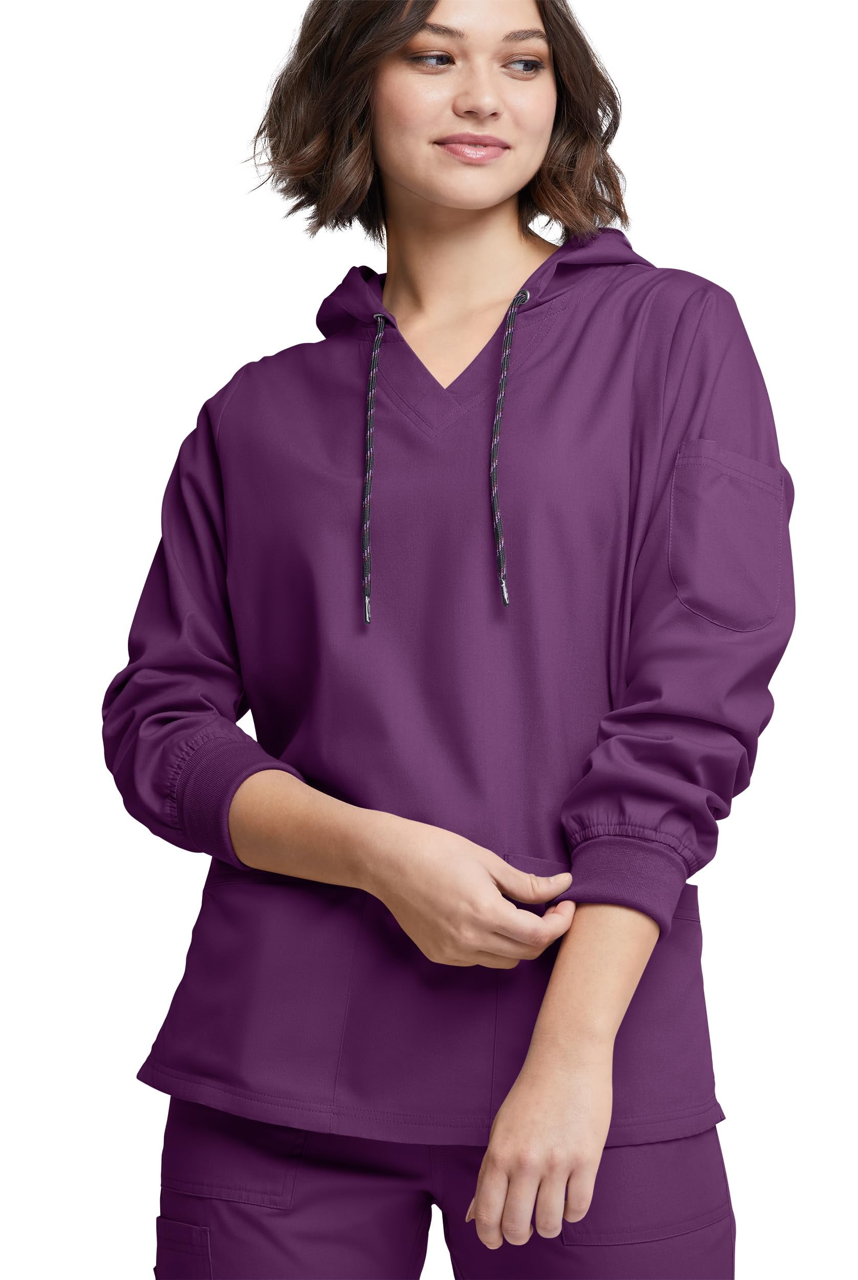 Strictly Scrubs Women's Pullover Hoodie – Medical Uniform Warm Up Scrub ...