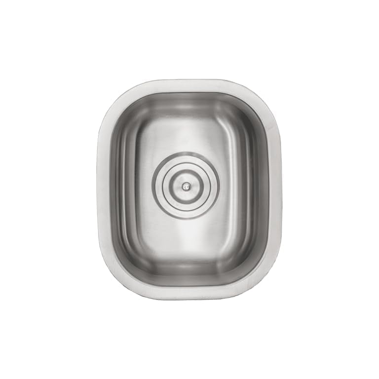Strictly Sinks 15 Inch Undermount Stainless Steel Kitchen Sink - 18 ...
