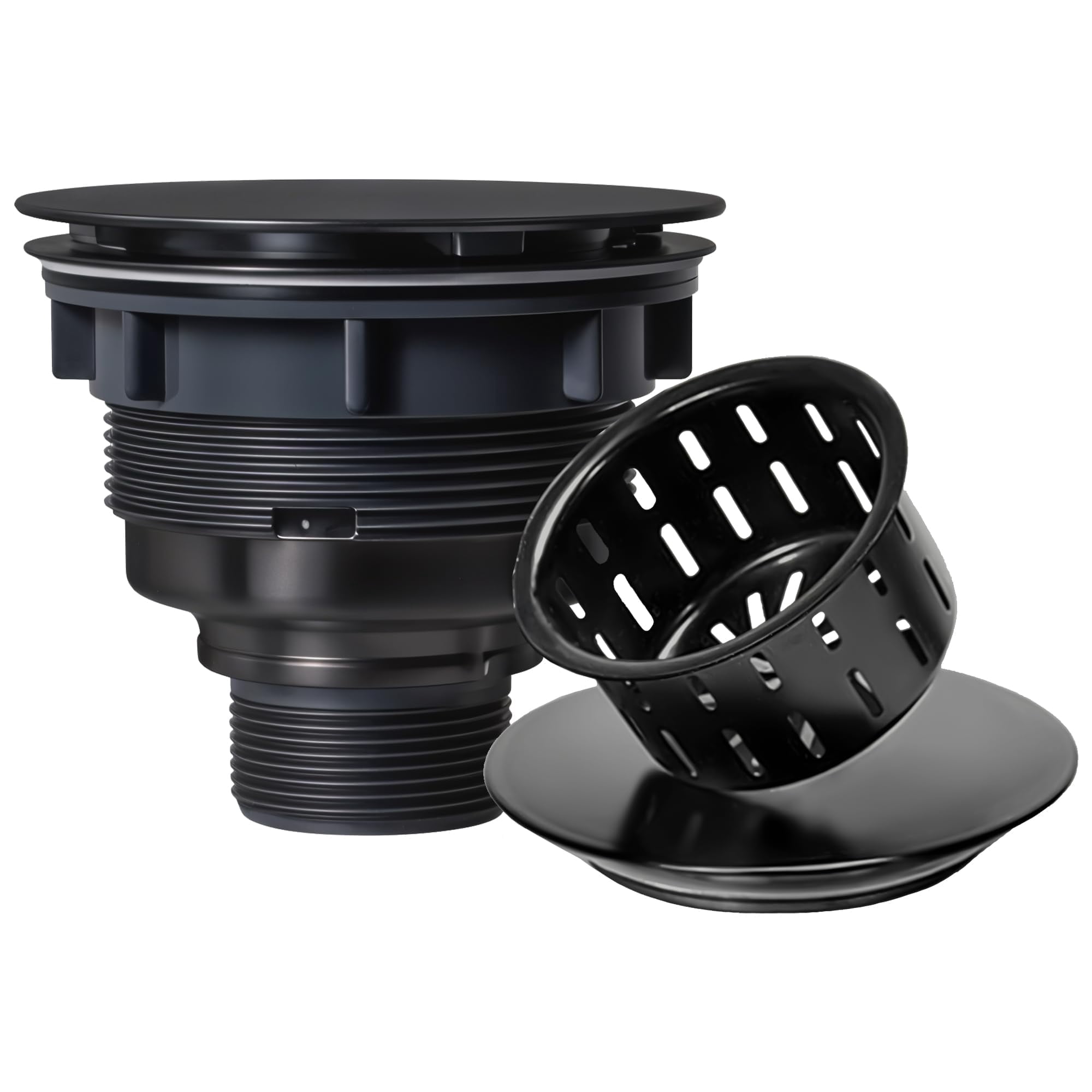 Strictly Sinks Sink Drain Strainer with Removable Basket - 3-1/2 ...