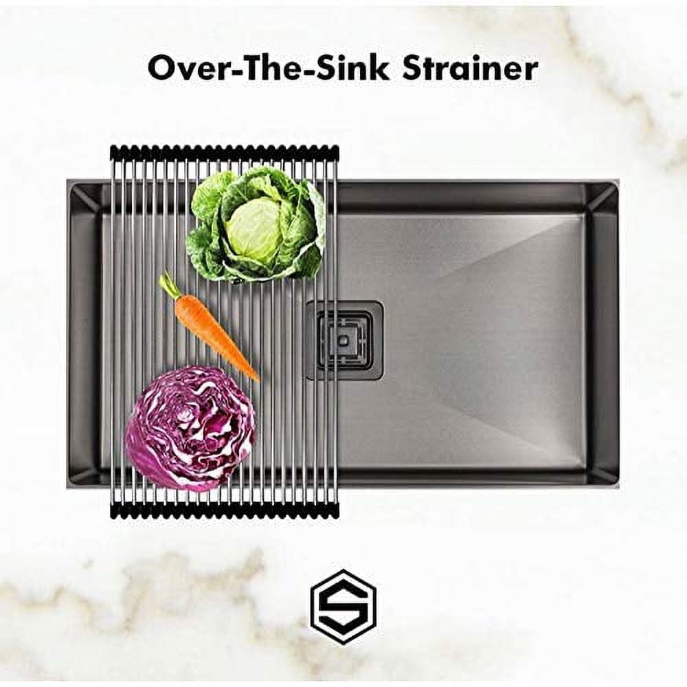 Strictly Sinks Stainless Steel Dish Drying Rack – Polished Chrome 21 X ...