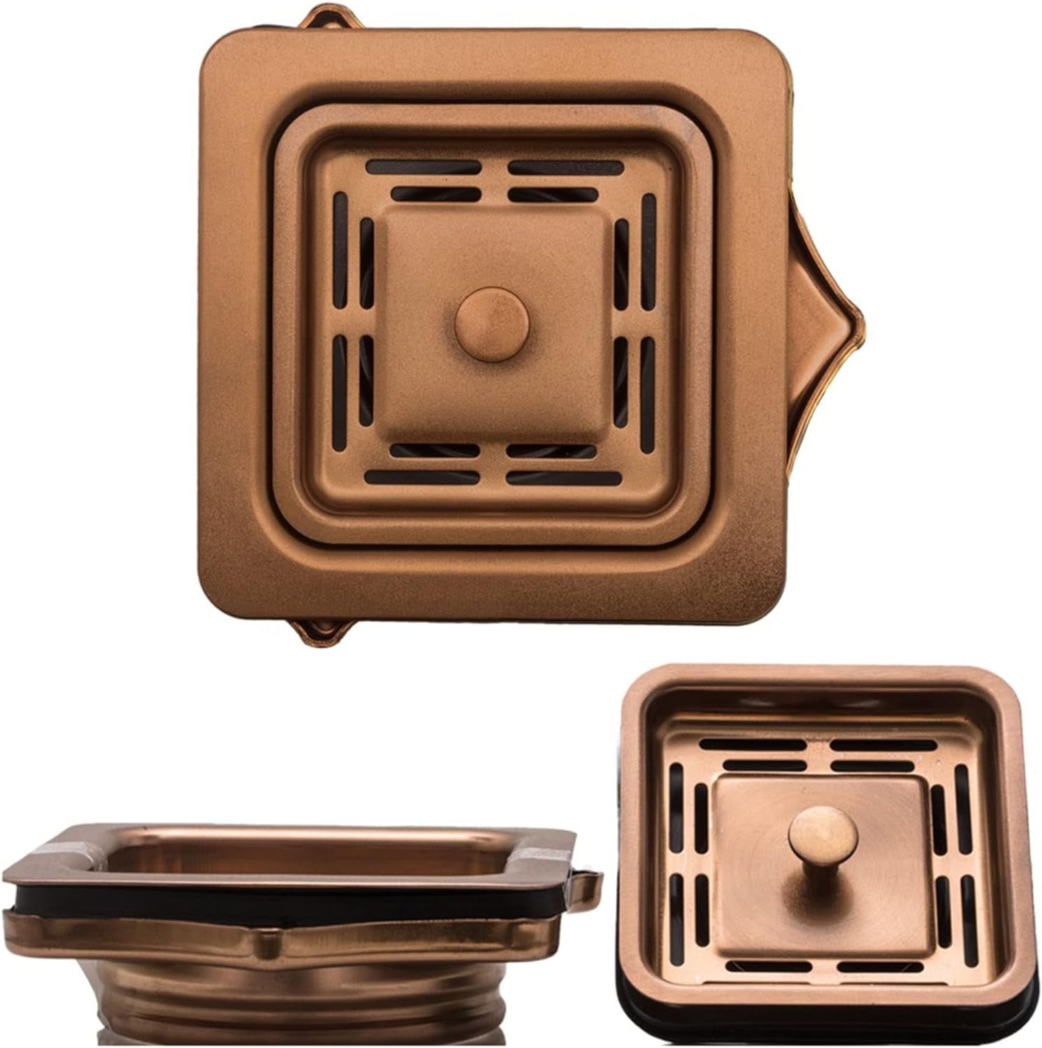 Strictly Sinks Stainless Steel Square Garbage Disposal Adapter for ...