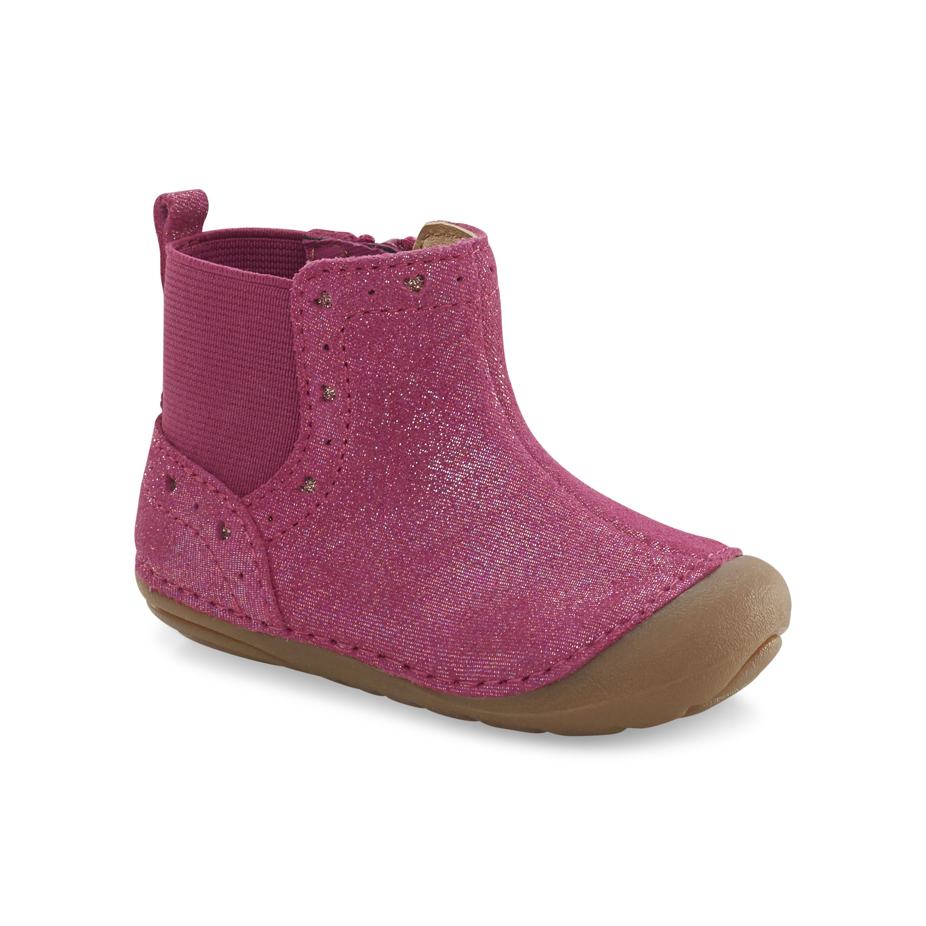 Stride Rite Agnes 2.0 Kid's First Walking Bootie, Sizes 3-6 - Walmart.com