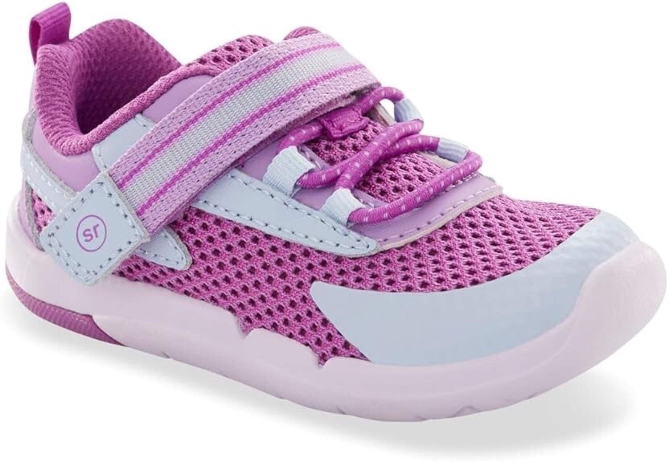 Stride Rite SRT Ian BG031407 Sneaker Toddler Girl 8.5 Purple Casual ...