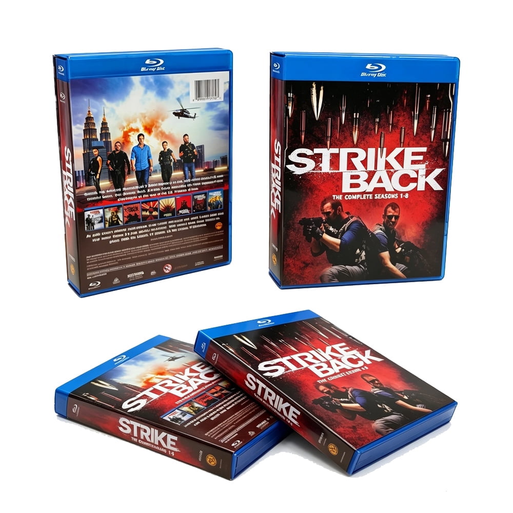 Strike Back: The Complete Series 1-8 (2020 Final Edition) | 8-Disc ...