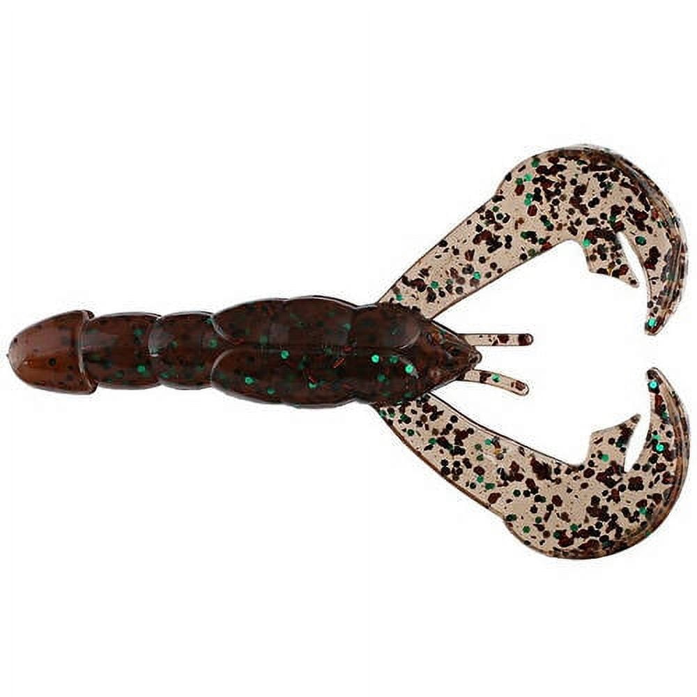 Strike King 4" Rage Tail Craw Soft Plastic Lures for Bass in Dirty Craw ...