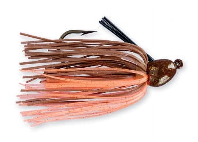 Strike King Bitsy Bug Jig 1/8oz Cajun Crawfish Smallmouth Bass ...