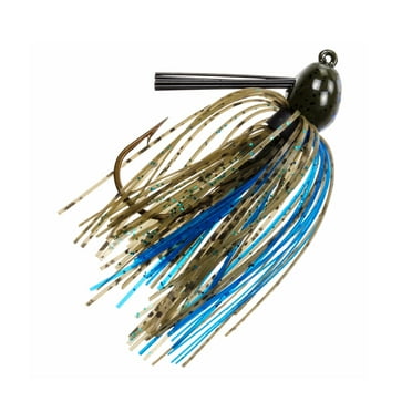 Strike King Bitsy Bug Jig 1/8oz Black - Walmart.com