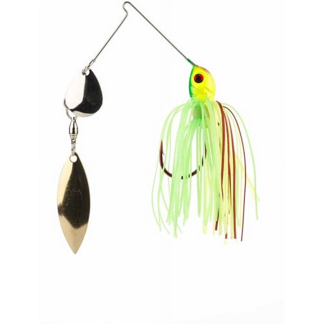 Strike King Bleeding Bait 3/16oz Spinnerbait Lure Bleeding Fire Tiger ...