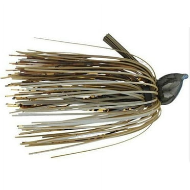 Strike King Pro-Model Jig 3/8oz Black Blue Bass Jig - Walmart.com