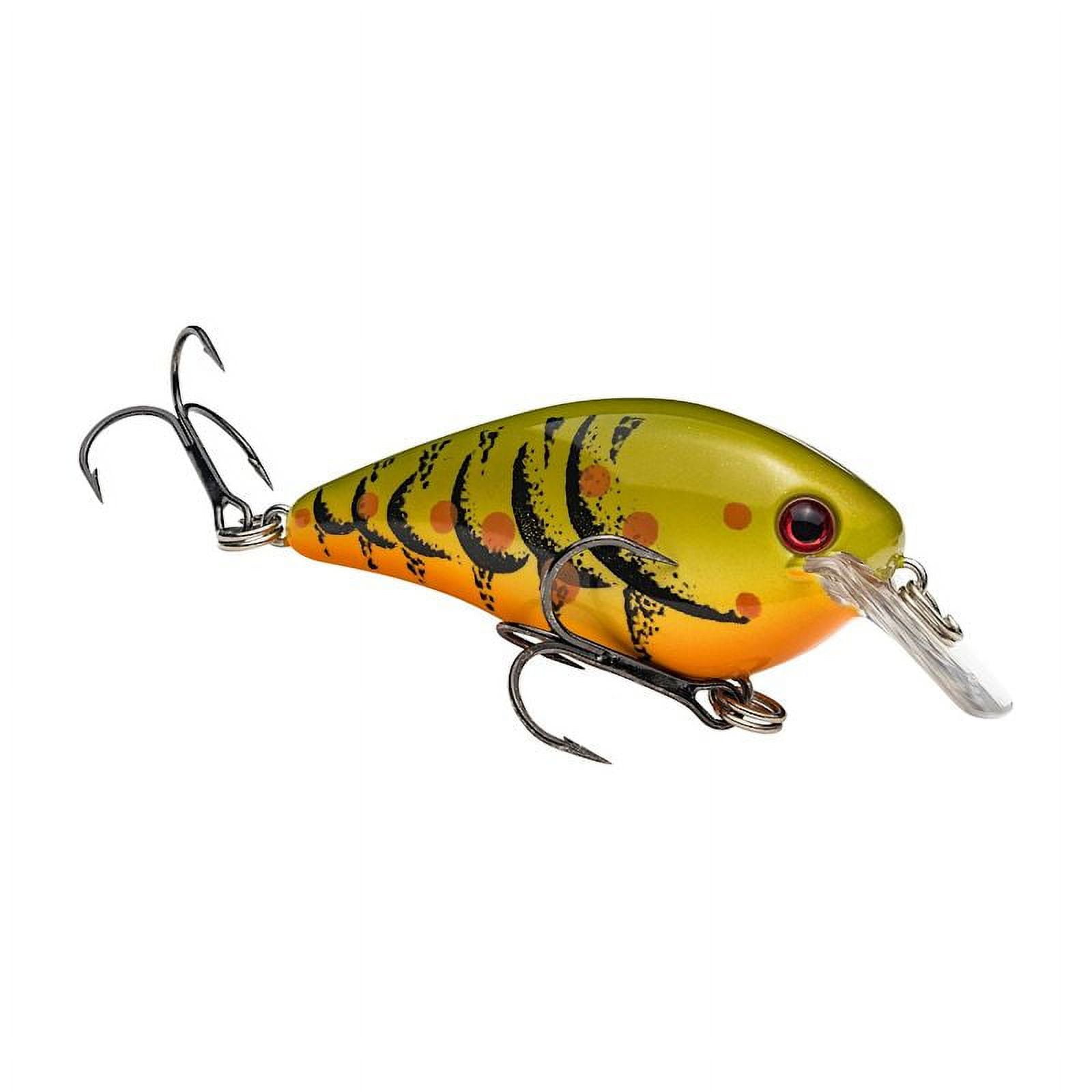 Strike King KVD 1.0 Squarebill Crankbait for Bass, Silent Shallow Water ...