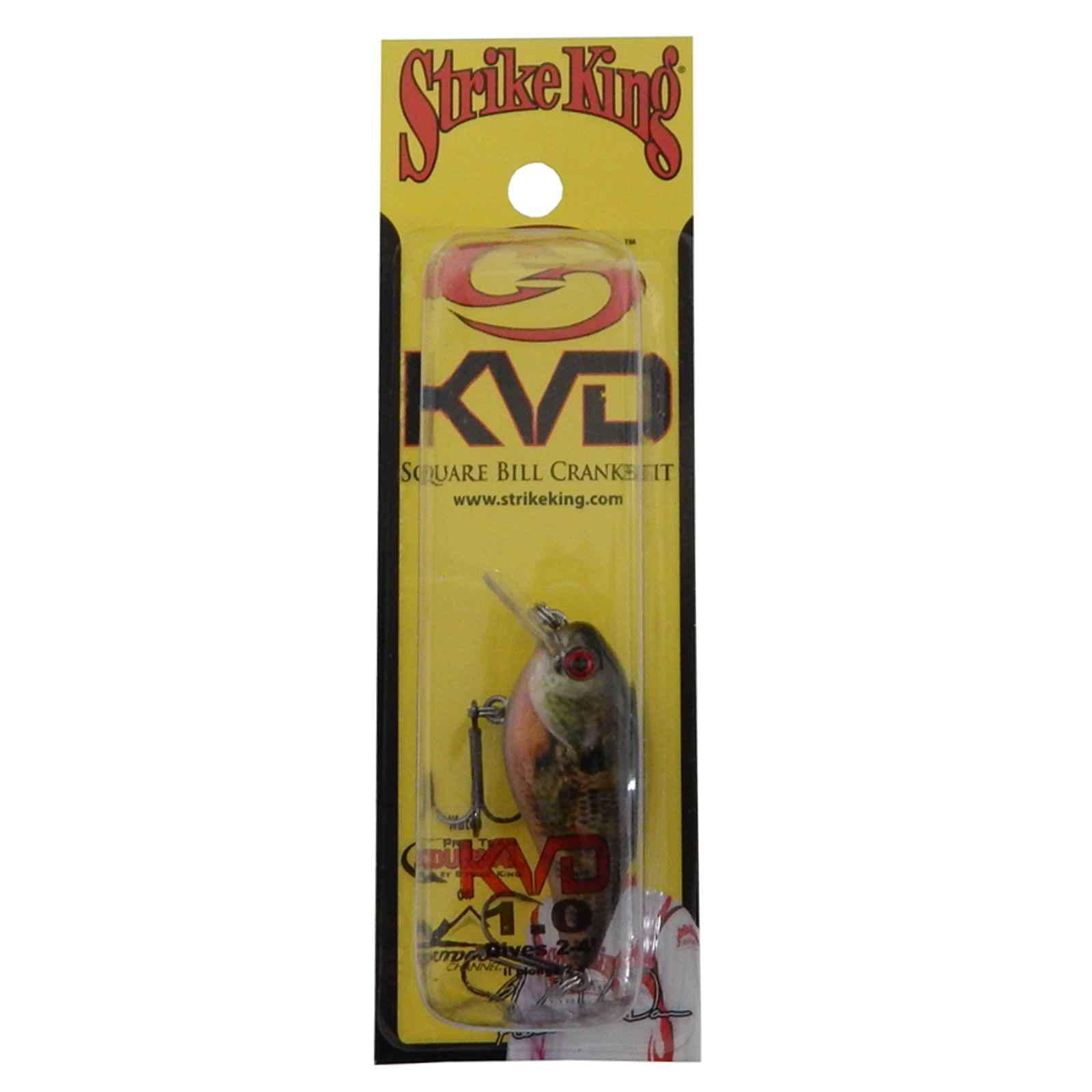 Strike King KVD Square 1.0 Natural Bream - Walmart.com