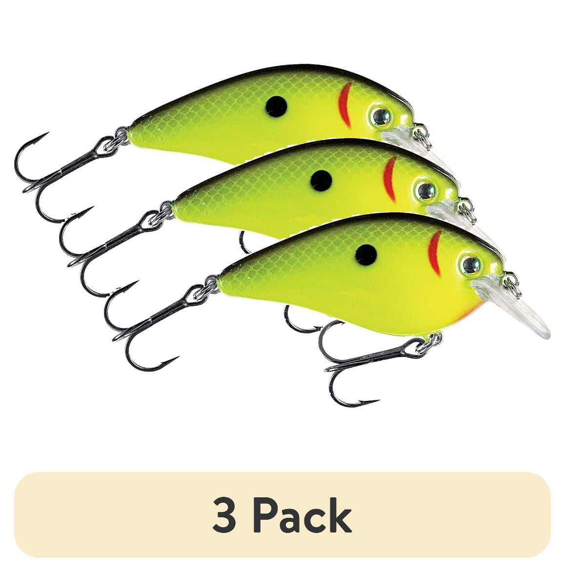 (3 pack) Strike King KVD Square Bill 1.0 Crankbait Black Back ...