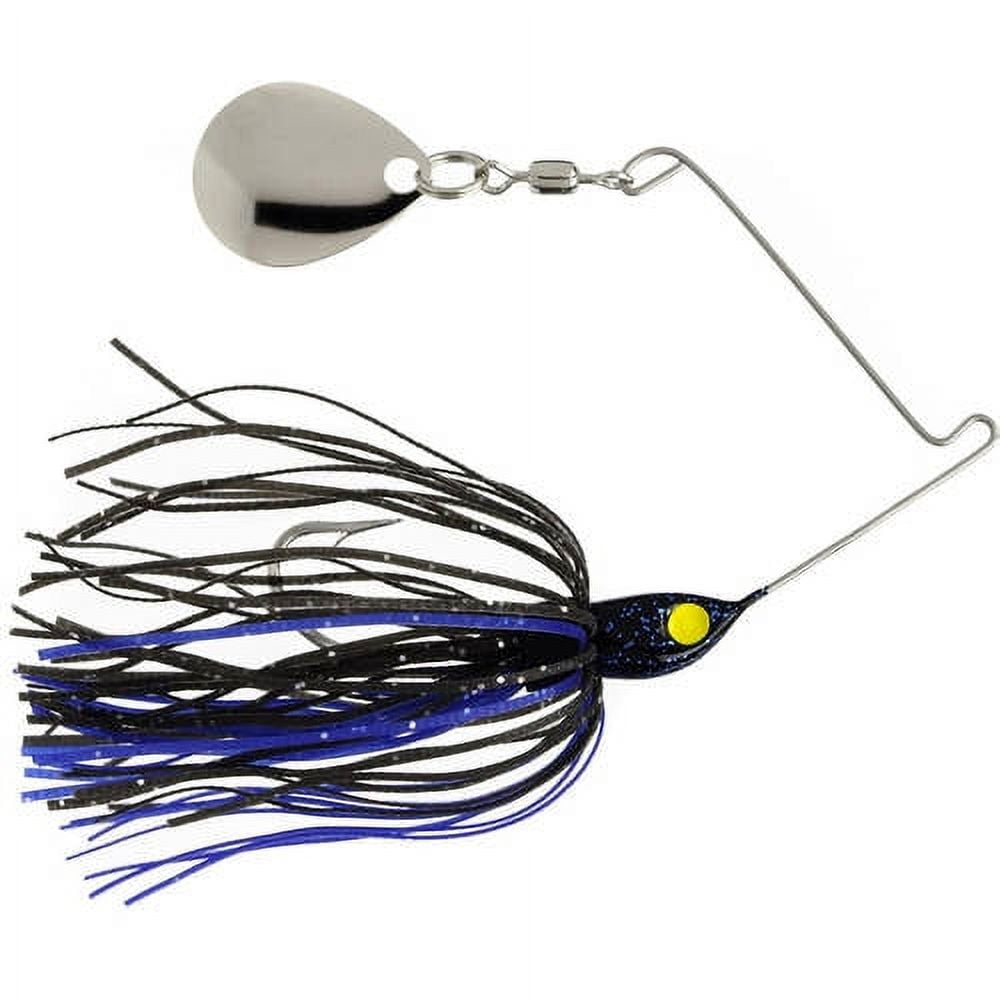 Strike King Micro-King Black Head Black/Blue Skirt - Walmart.com