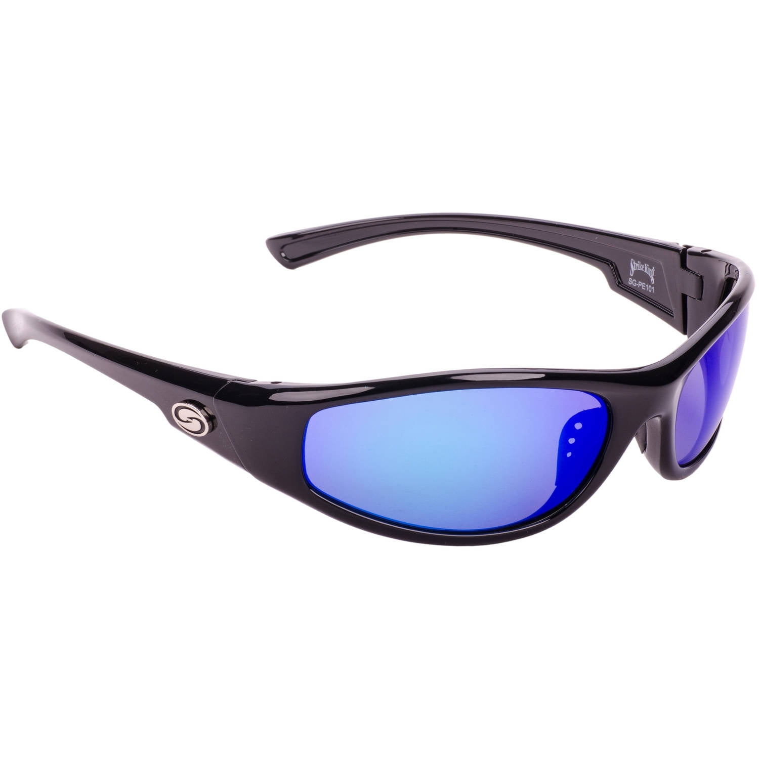 Strike King Pro Elite Performance Fishing Sunglasses - Shiny Black ...