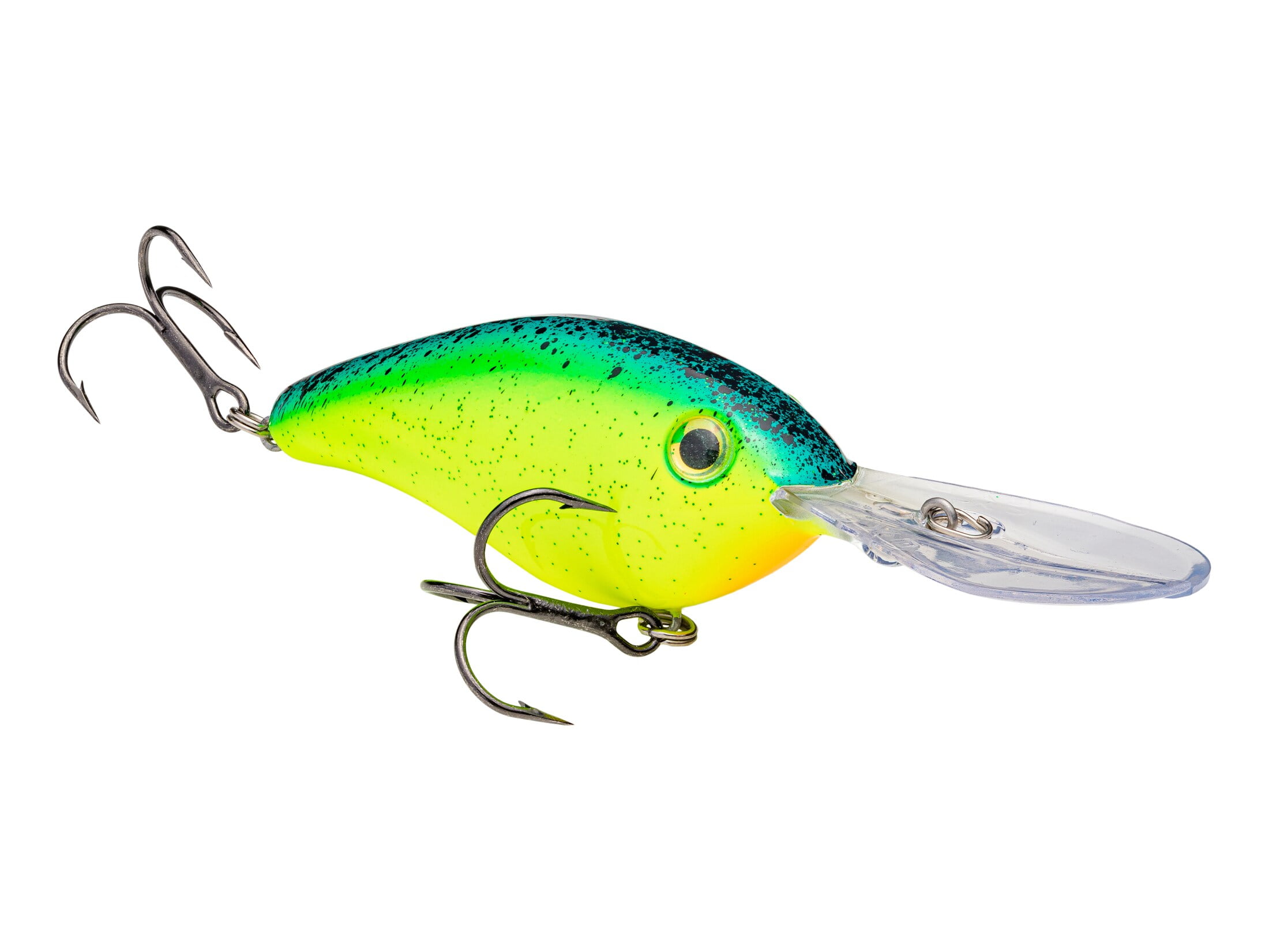Strike King Pro-Model 6 XD Chart Blue BlackSplatterback - Walmart.com