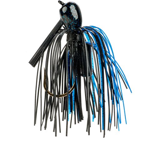 Strike King Pro-Model Jig 1/2oz Black Blue Bass Jig - Walmart.com