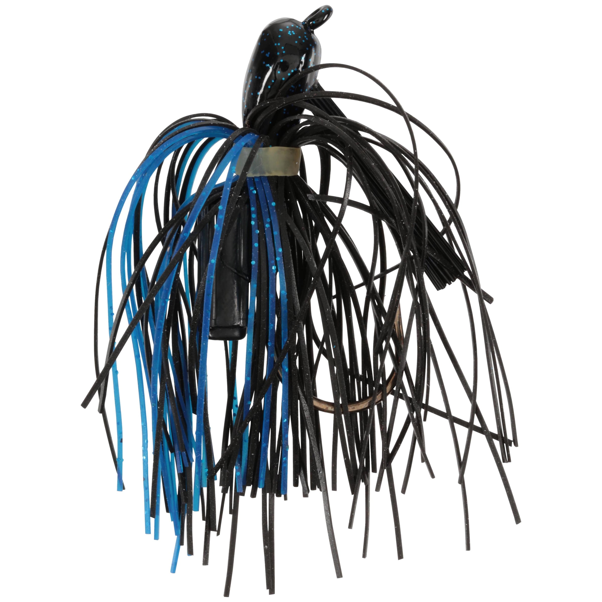 Strike King Pro-Model Jig 3/8oz Black Blue Bass Jig - Walmart.com