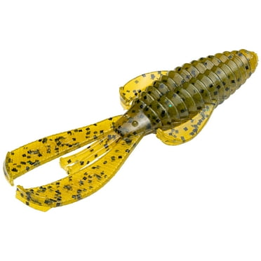 Strike King Rage Twin Tail Menace Grub Green Pumpkin Soft Bait Lure ...