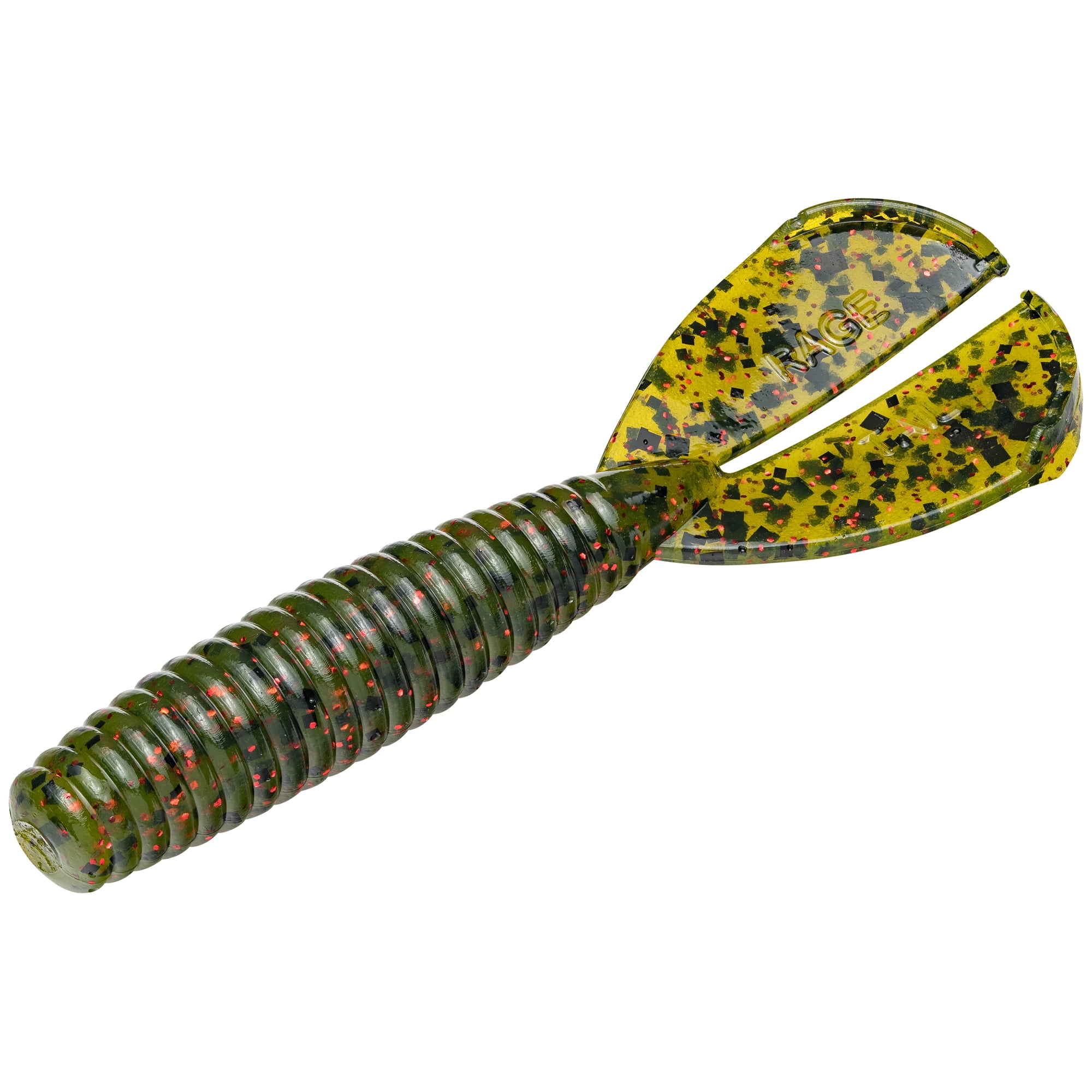 Strike King Rage Baby Menace Grub 9pk Paddle Tail - Walmart.com
