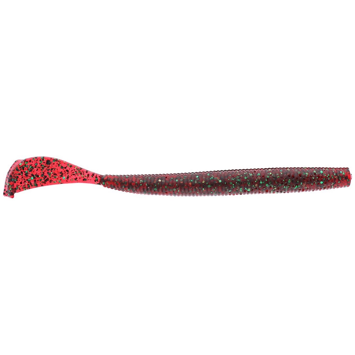 Strike King Rage Cut-R Worm Red Bug - Walmart.com
