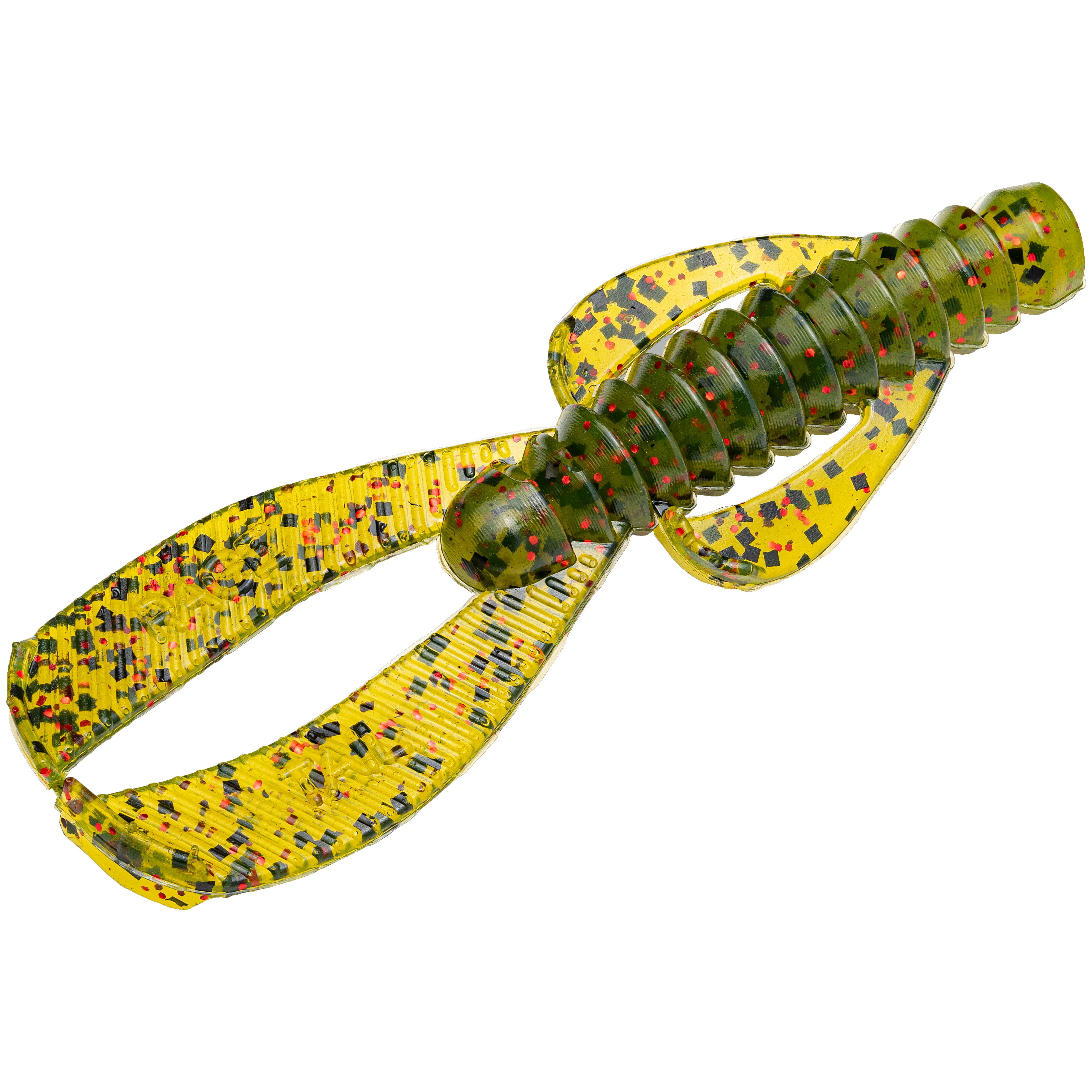 Strike King Rage Ned Bug Watermelon Red Flake Fishing Creature Bait ...