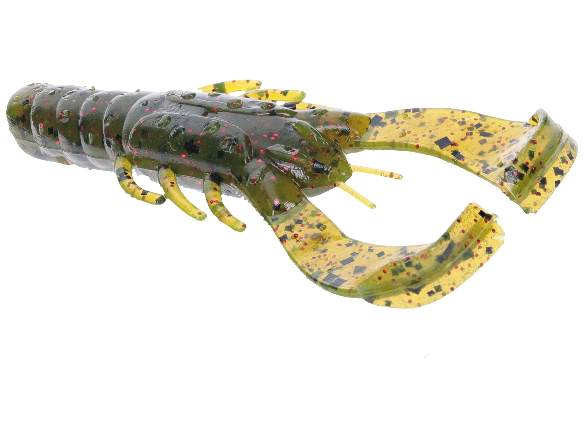 Strike King Rage Scounbug 3.5" Watermelon Seed with Red Flake Bass Lure ...