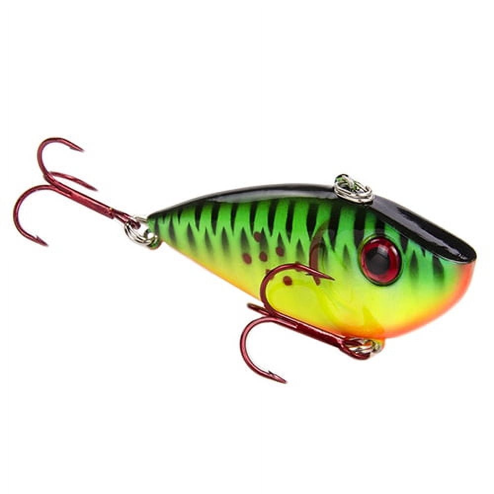 Strike King Red Eye Shad 1/2oz Bleeding Fire Tiger Hard Bait Lure ...