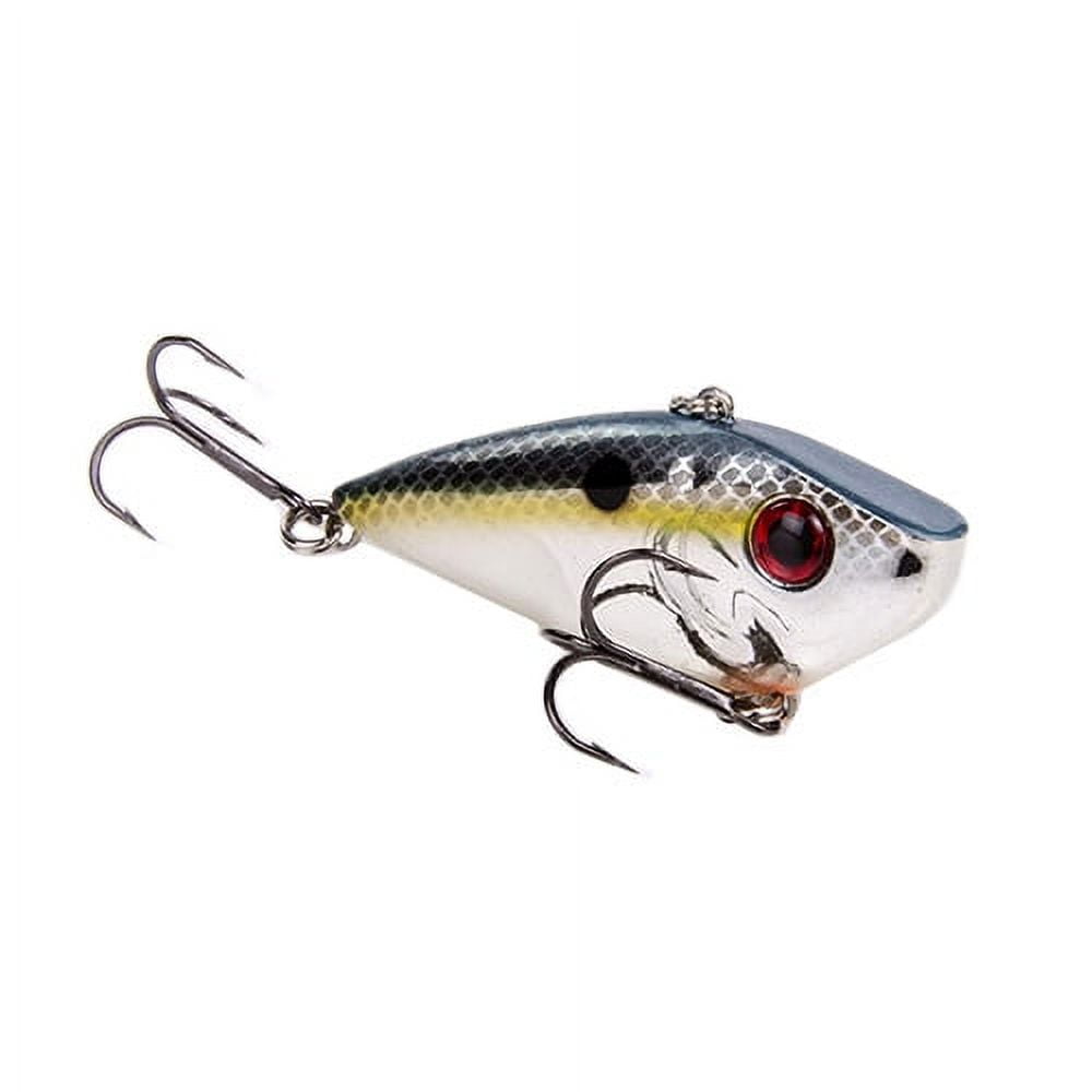 Strike King Red Eye Shad 1/2oz Chrome Sexy Shad Hard Bait Lure ...