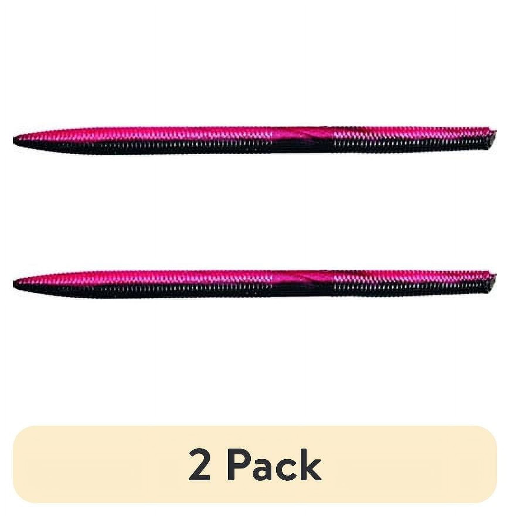 (2 pack) Strike King Shim-E-Stick Red Shad Soft Stick Bait Lure ...